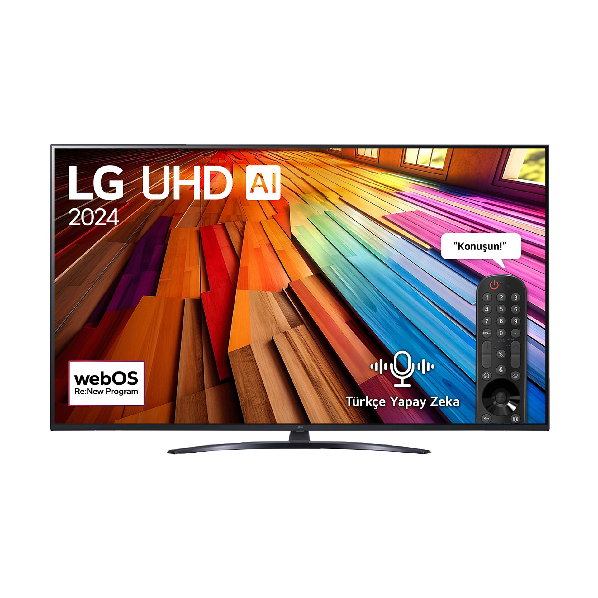 Lg 55UT81006LA.APEZ 139 Cm 4K 7.Nesil Alpha