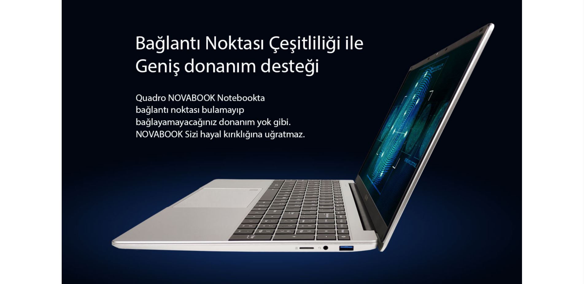 Quadro Novabook XU16127-1651F Intel I7 1265U