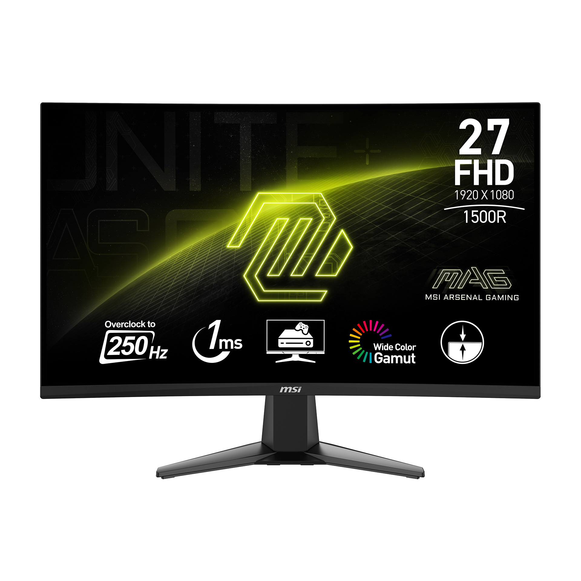 MSI 27" MAG 27C6X 1920X1080 (FHD) 16:9 CURVE