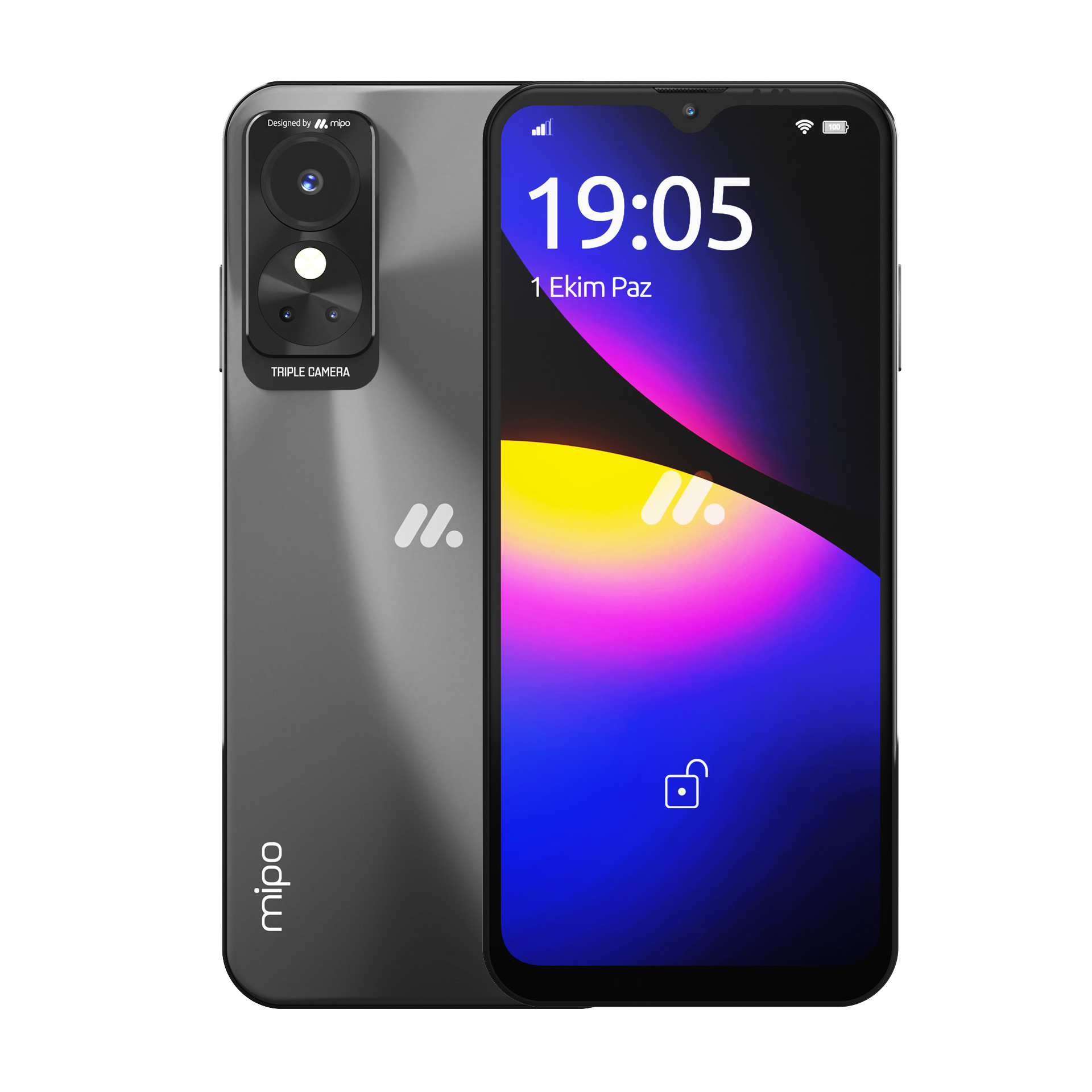 Mipo M46 Plus 8/256GB Akıllı Telefon Grafit Gri
