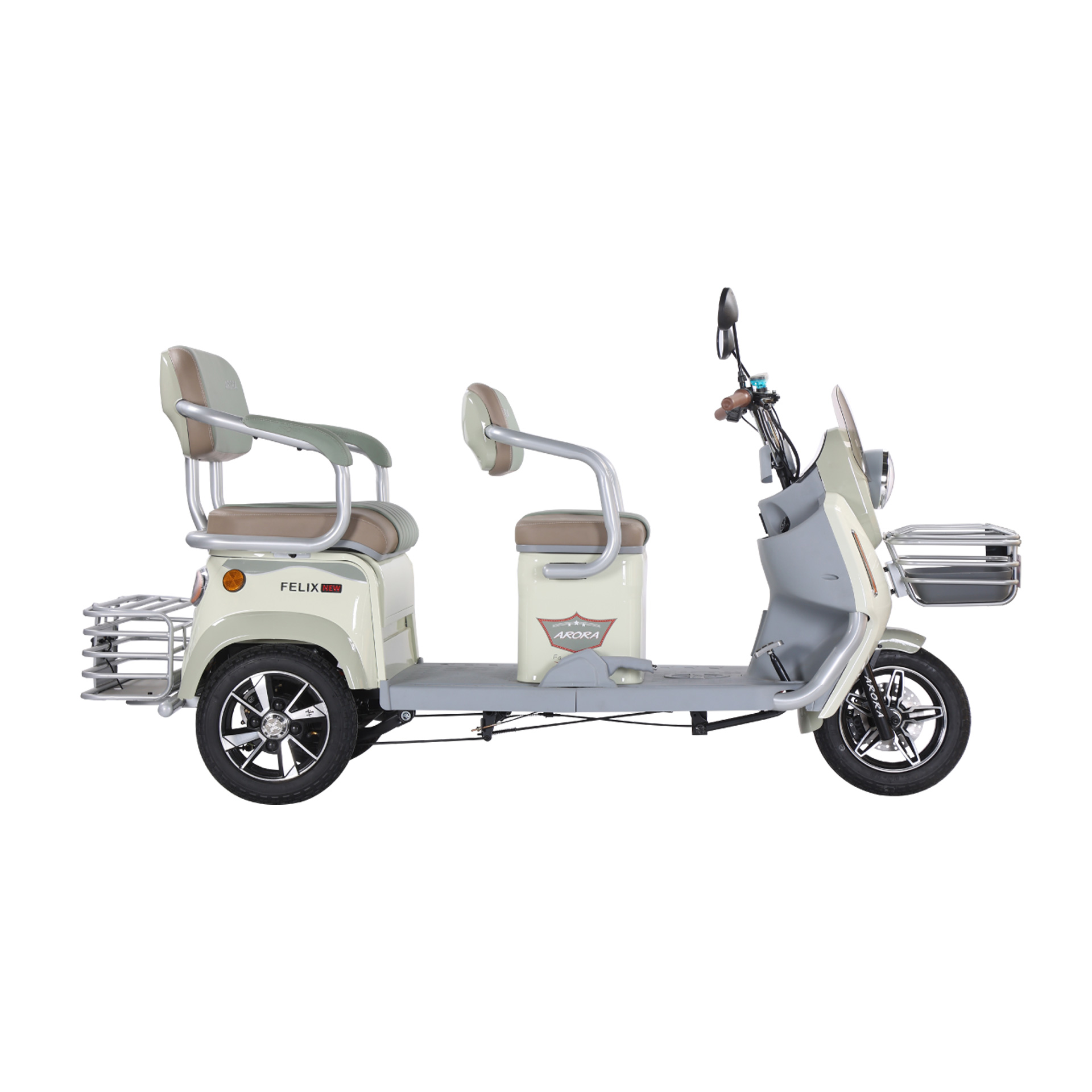 Arora Felix 1000W 72V32AH Tricycle Elektirikli Moped |EVKUR