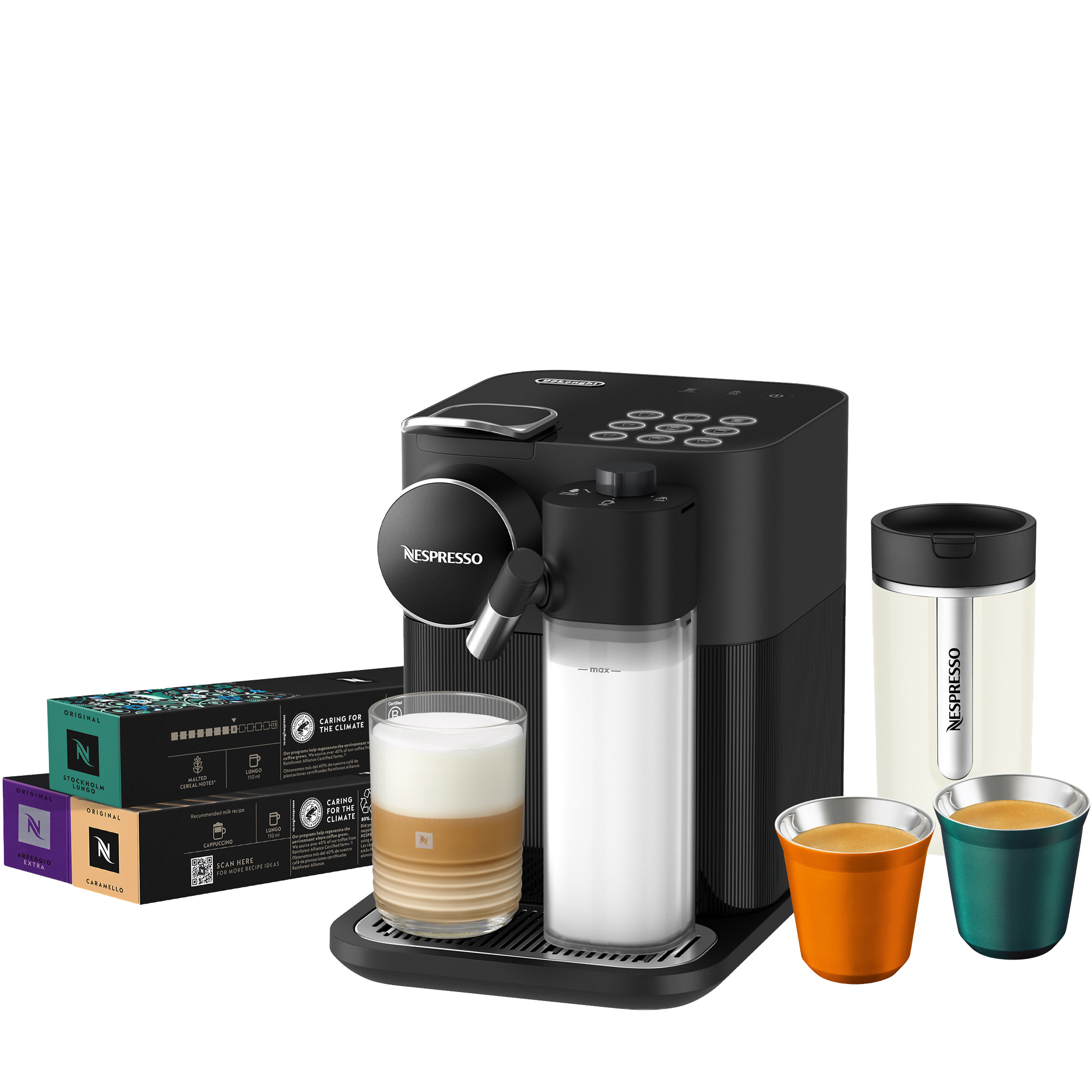 Nespresso Gran Lattissima Black Kahve Makinesi | Evkur