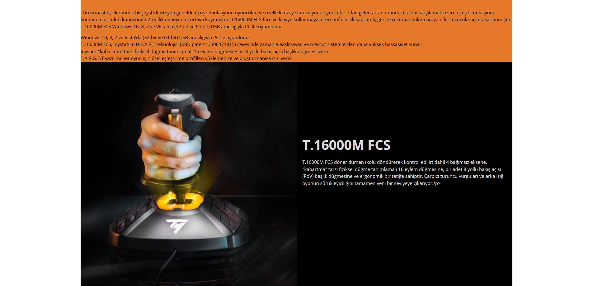 THRUSTMASTER T.16000M FCS WW VERSION | Evkur