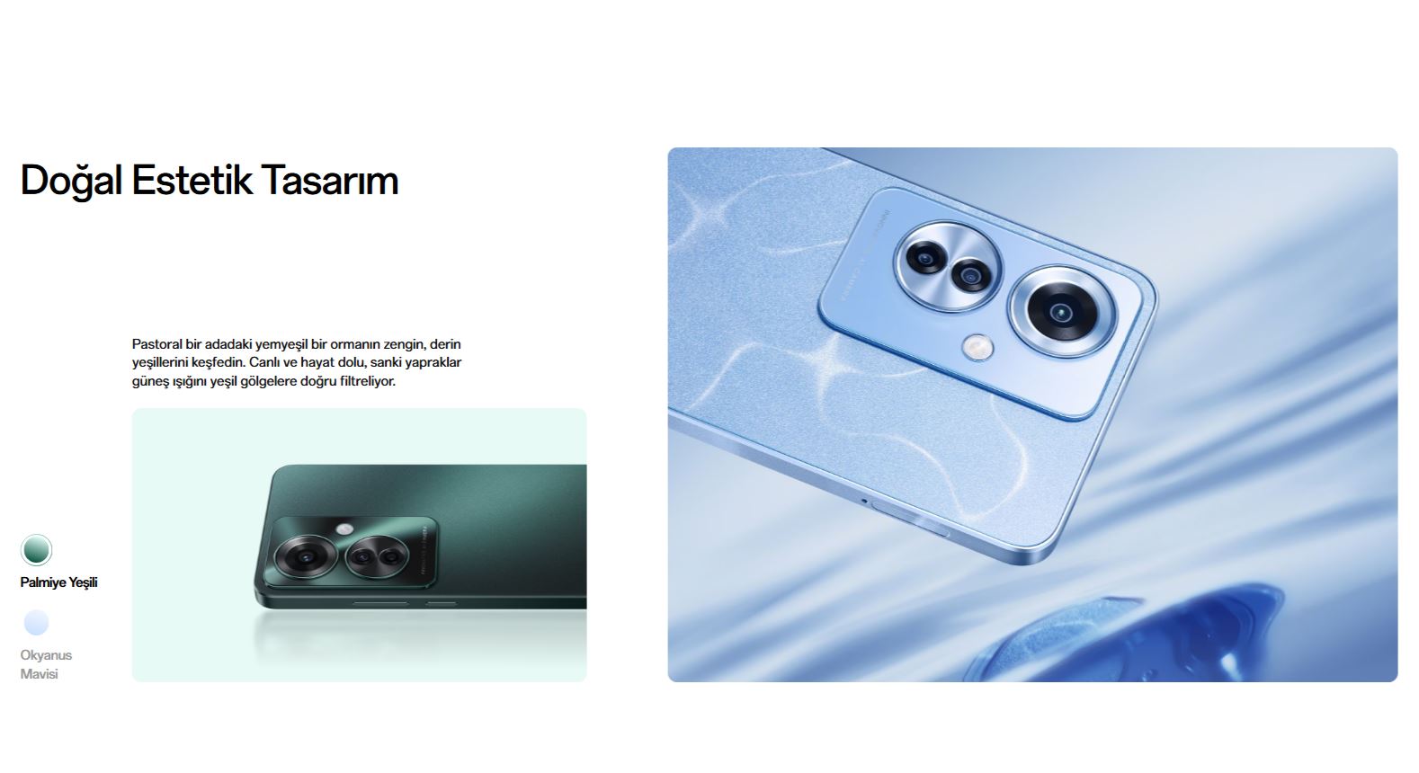 Oppo Reno 11F5G 8/256GB Akıllı Telefon Palmiye Yeşili |Evkur