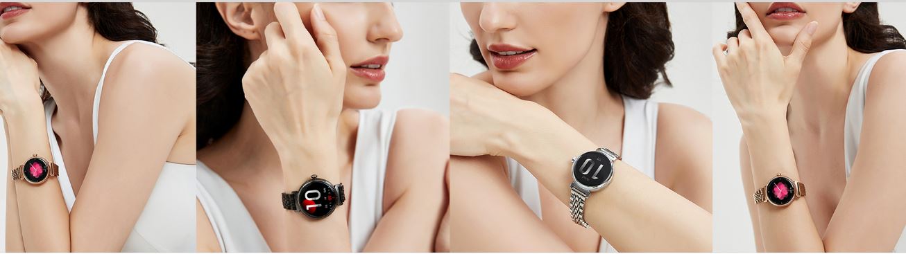 Hifuture Future Aura 27mm Akıllı Saat Rose Gold | Evkur