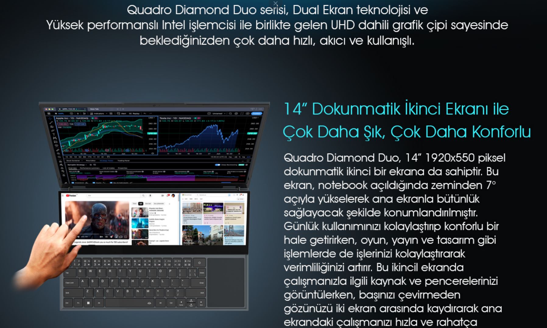 Quadro DS1650 Intel I7 10870H 16GB RAM 512GB