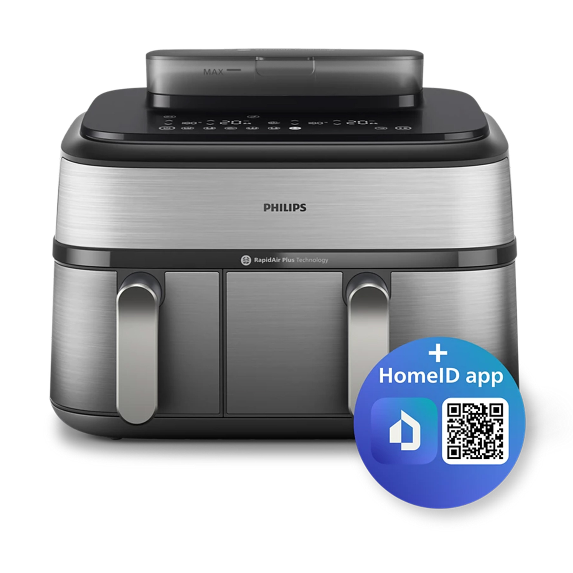 Philips NA555/00 5000 Serisi Çift Hazneli Airfryer (Teşhir Ürünü)