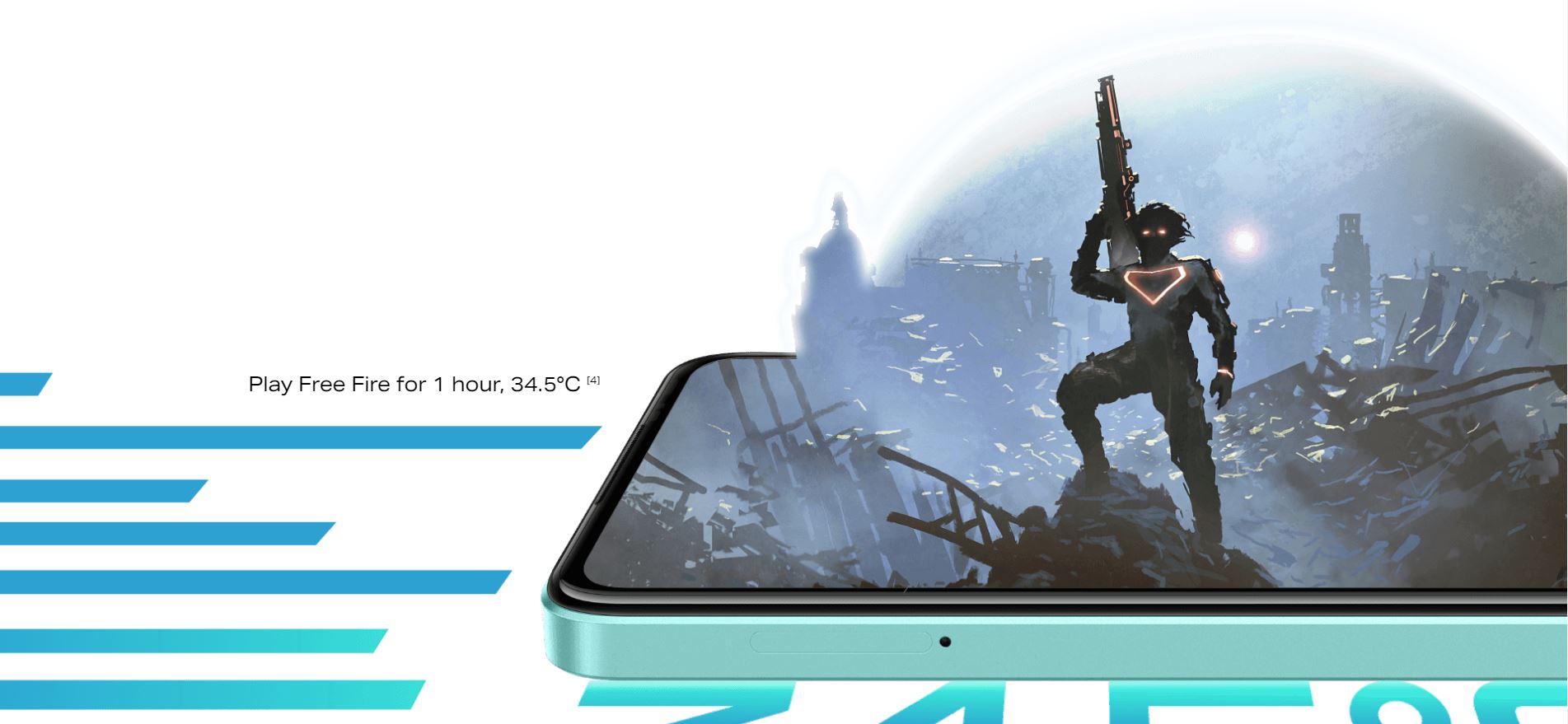 Infinix Hot30 X6831 4/128 50MP Beyaz Akıllı Telefon