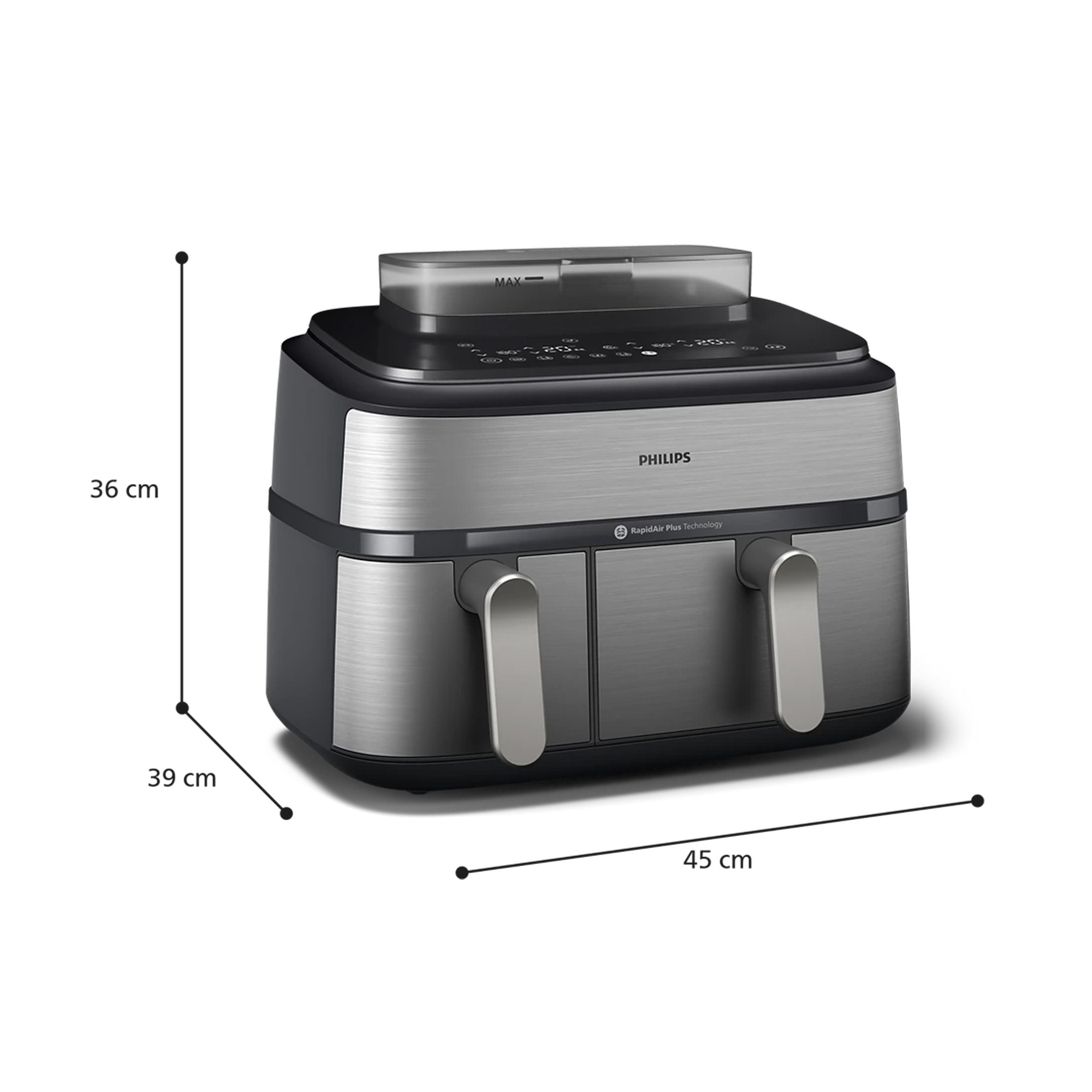 Philips NA555/00 5000 Serisi Çift Hazneli Airfryer|Evkur