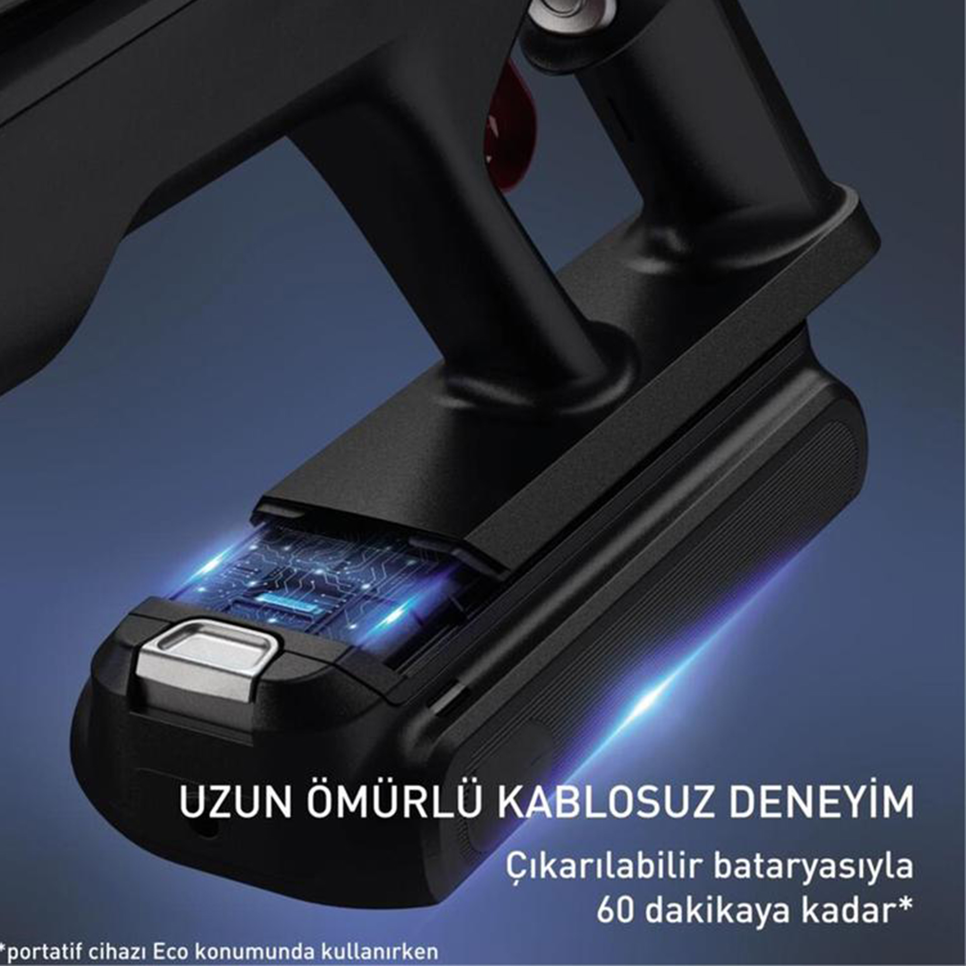 Tefal X-Force Flex 13.60 AllergyDikey Sarjlı Süpürge