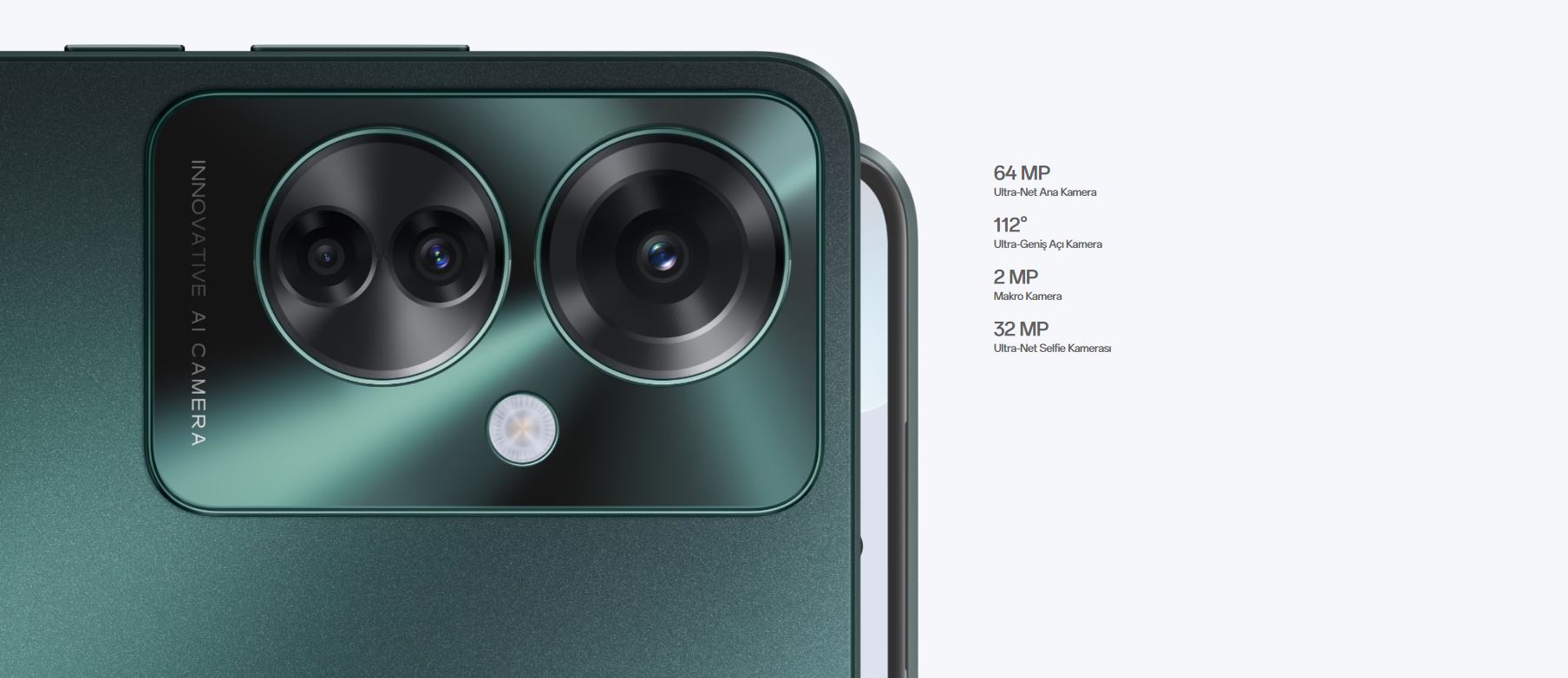 Oppo Reno 11F5G 8/256GB Akıllı Telefon Palmiye Yeşili |Evkur