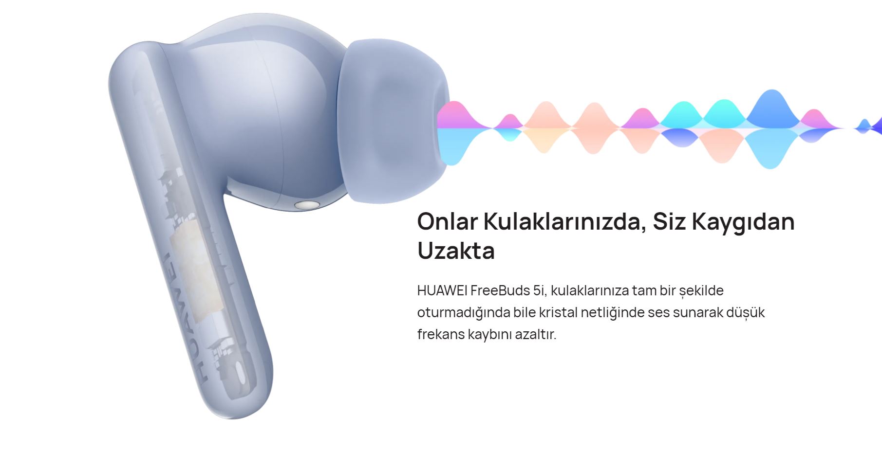 Huawei Freebuds 5i Bulutsu Siyah (Orange T020)