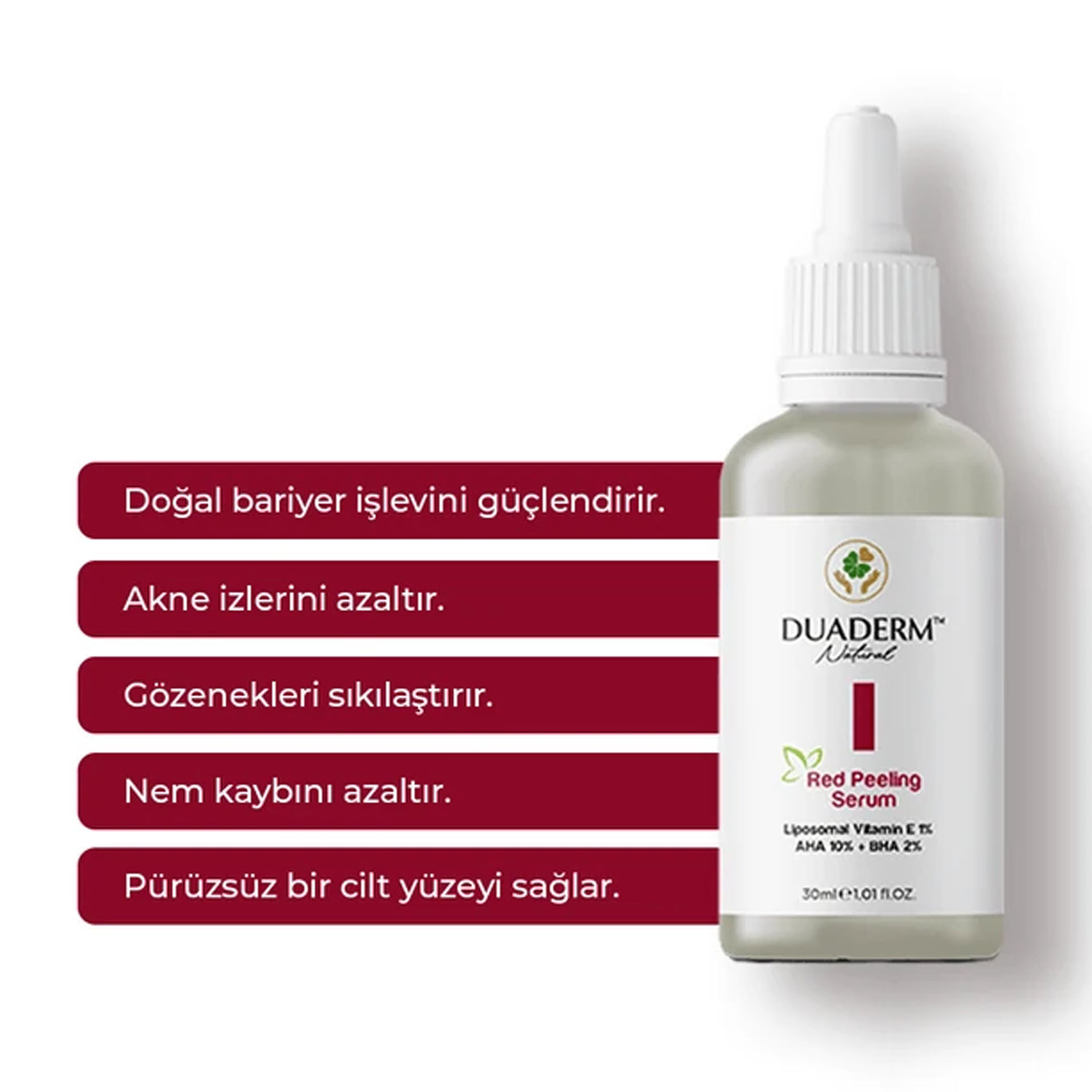 Duaderm Red Peeling Serum 30 ml I Evkur
