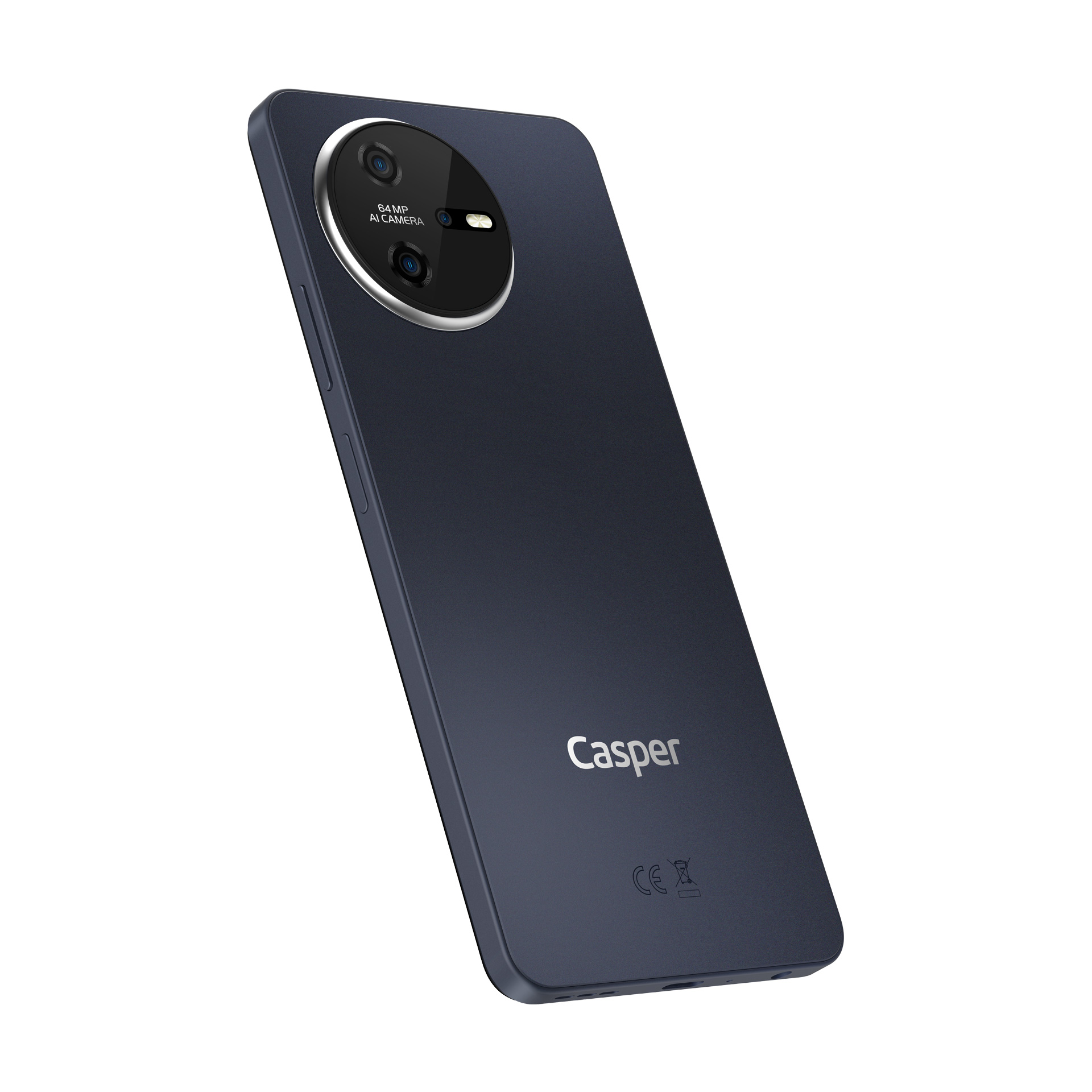 Casper Via A40 8+8/256GB Gece Mavi Akıllı Telefon