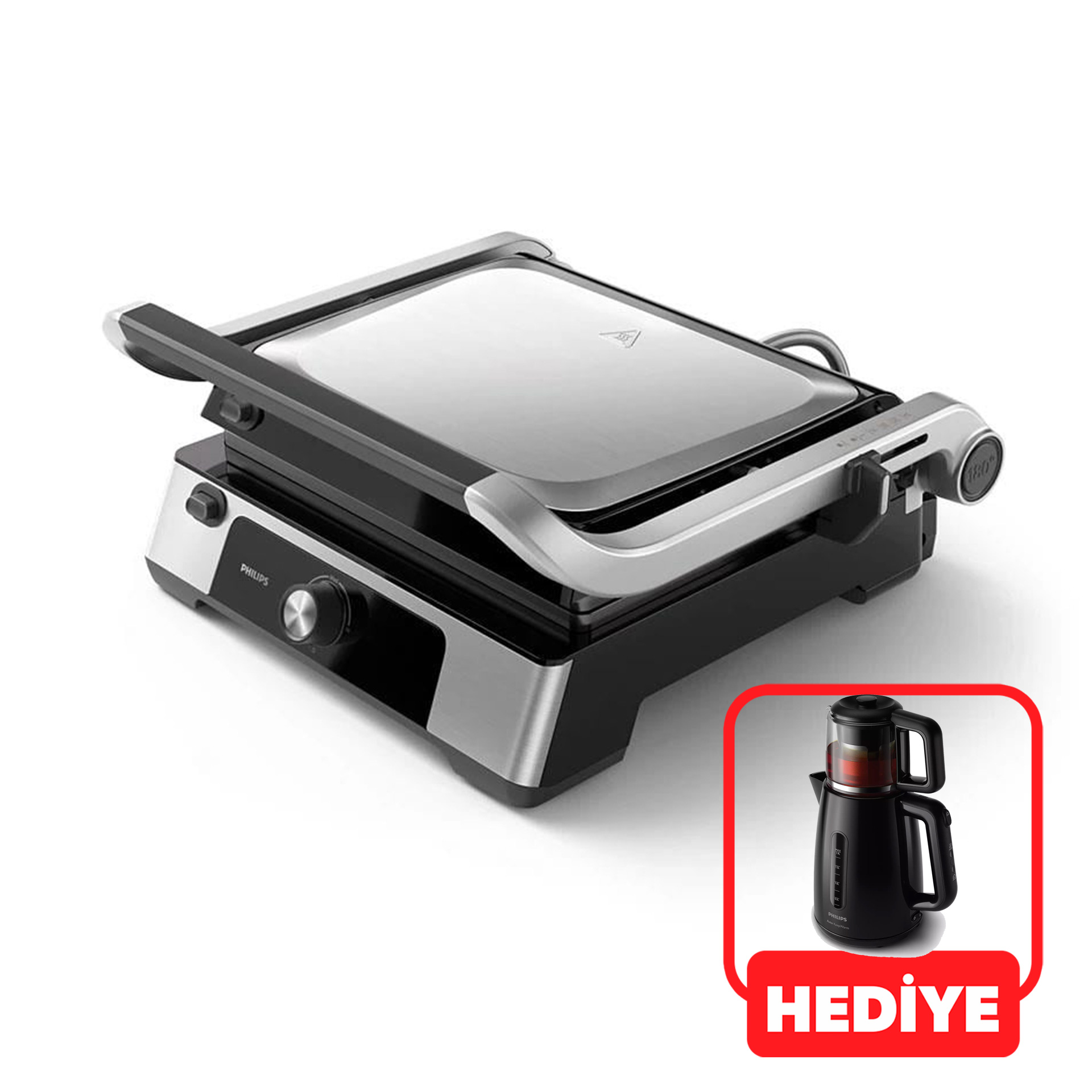 Philips HD6301/90 & HD7301/00 Tost Makinesi Çaycı Hediyeli