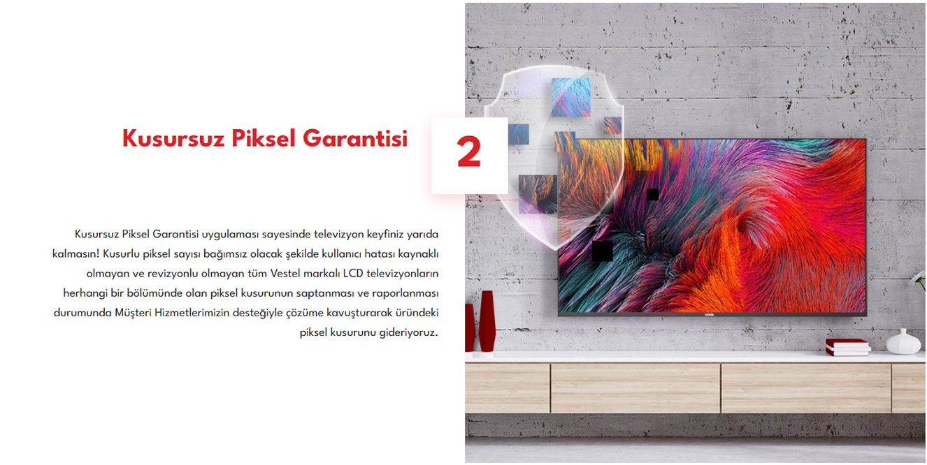 Vestel 43F8540 108 Ekran Full HD Smart LED TV | Evkur