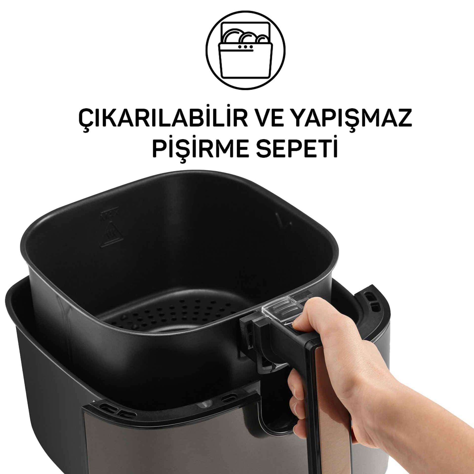 Arzum AR2074 Airtasty XL AirFryer Sıcak Hava Fritözü | Evkur
