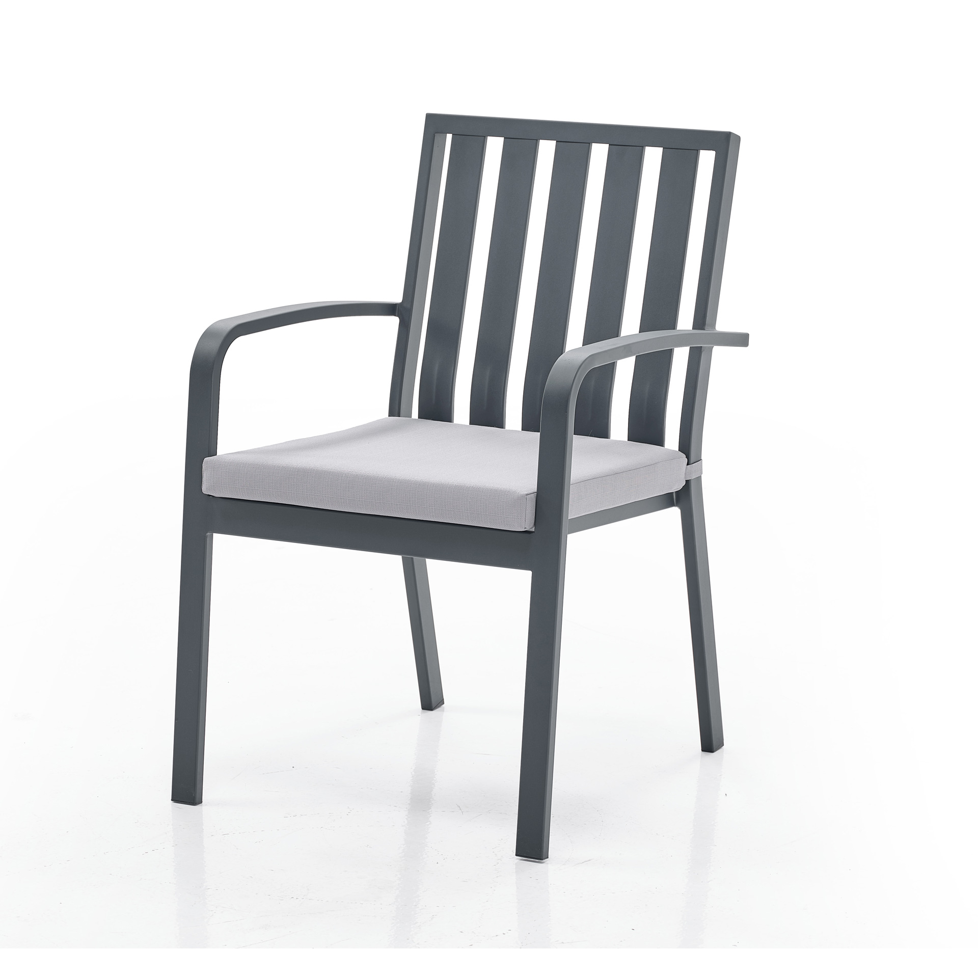 Bodrum Set Gri-Antrasit (3+1+1+Masa)