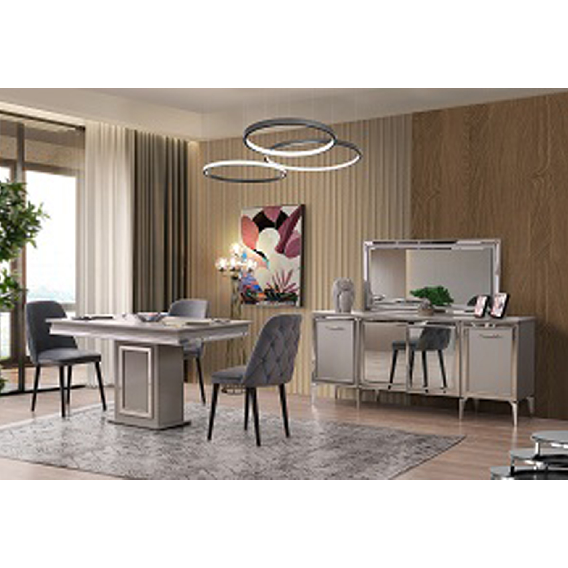 Bakü Konsol Costa Gri