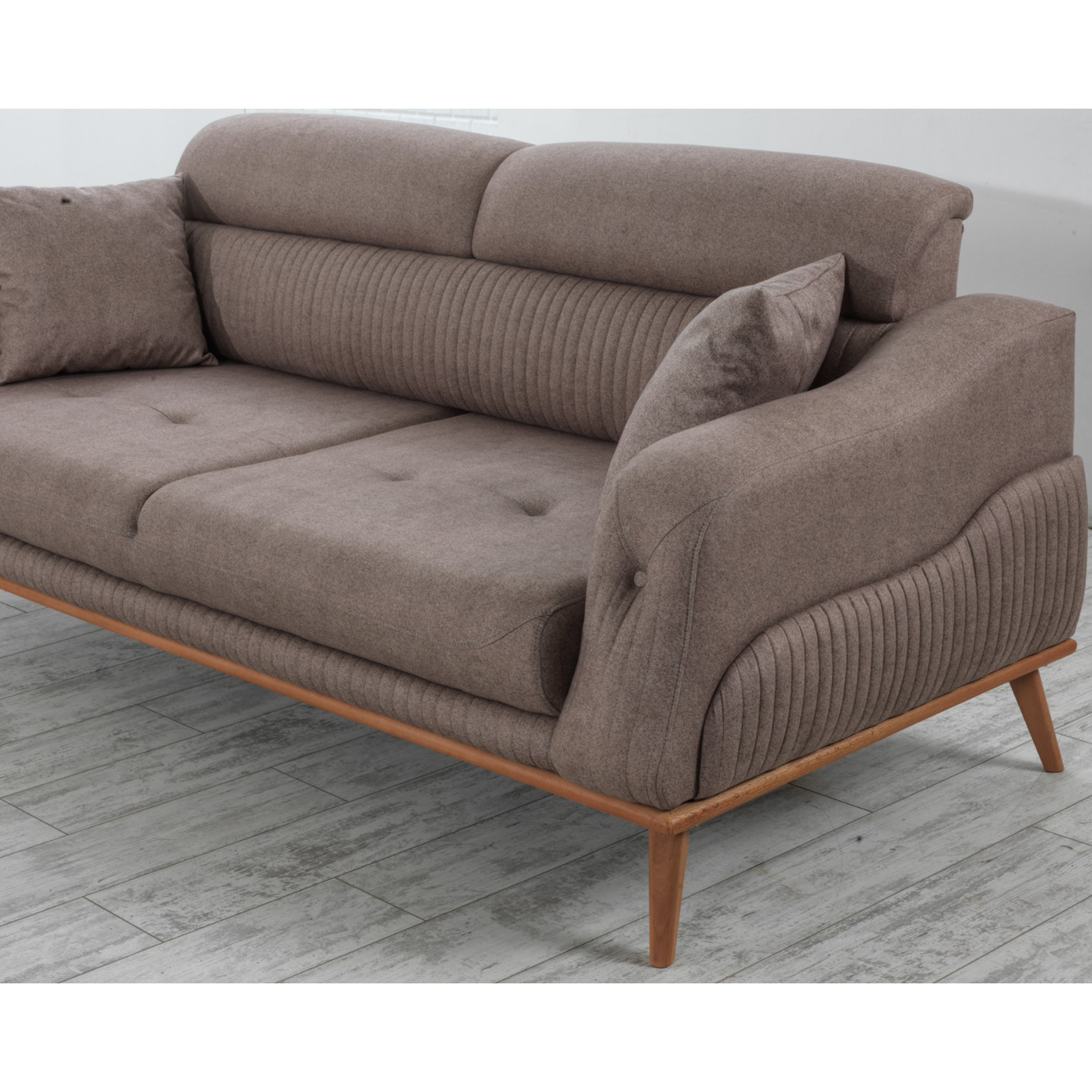 Evkur Collection Güzelyalı Koltuk Takımı (3+3+1+1)