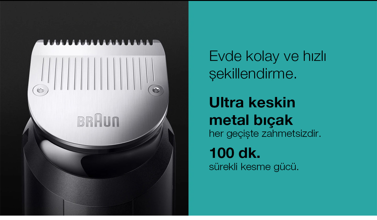 Braun MGK7420 7 Series 10’u 1 Arada Erkek Bakım Kiti | Evkur