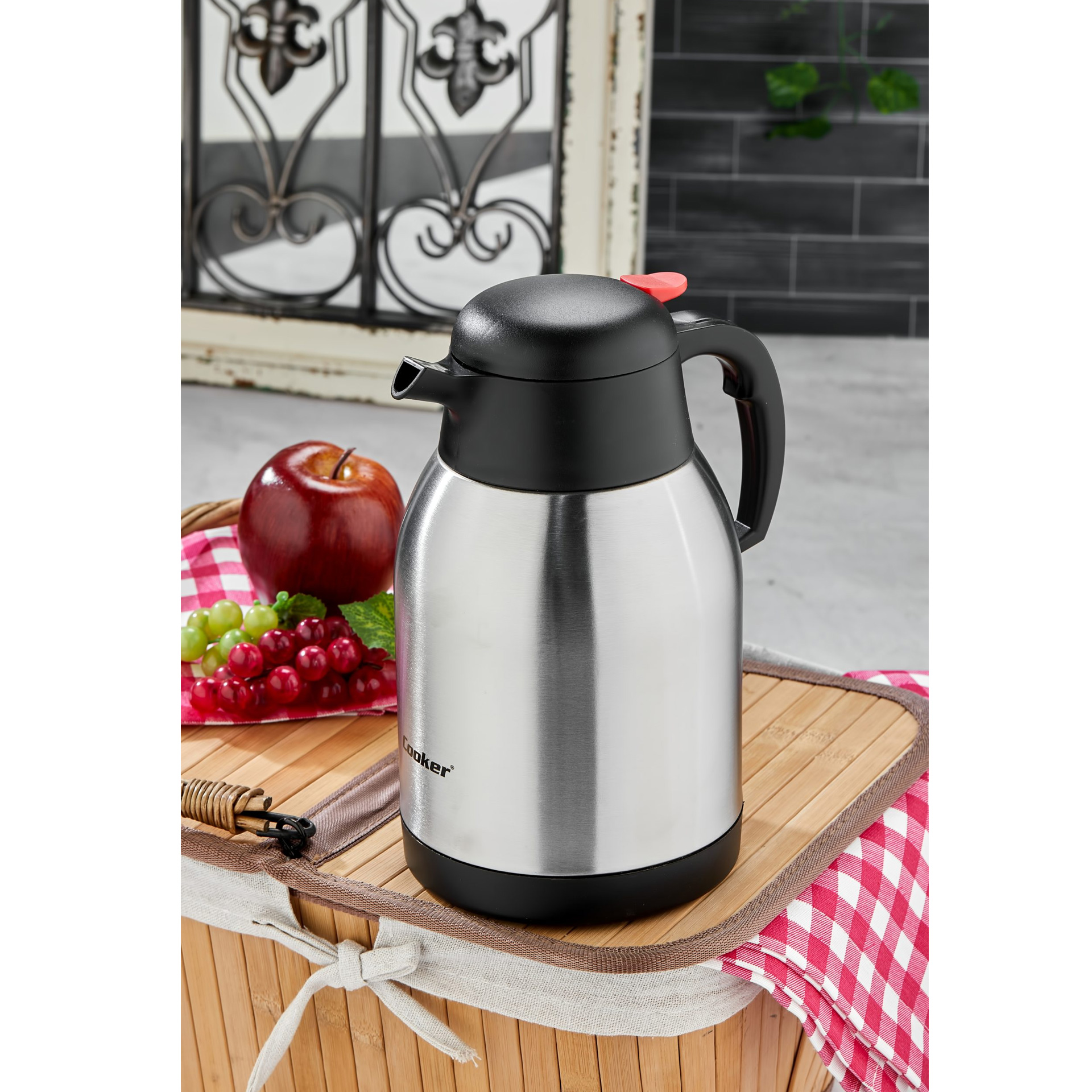 Cooker 2 lt Paslanmaz Çelik Termos | Evkur