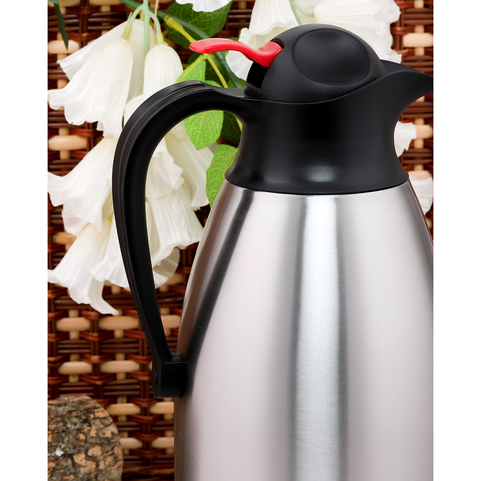 Cooker 2 Lt Paslanmaz Çelik Termos Evkur - Dayanıklı ve Şık