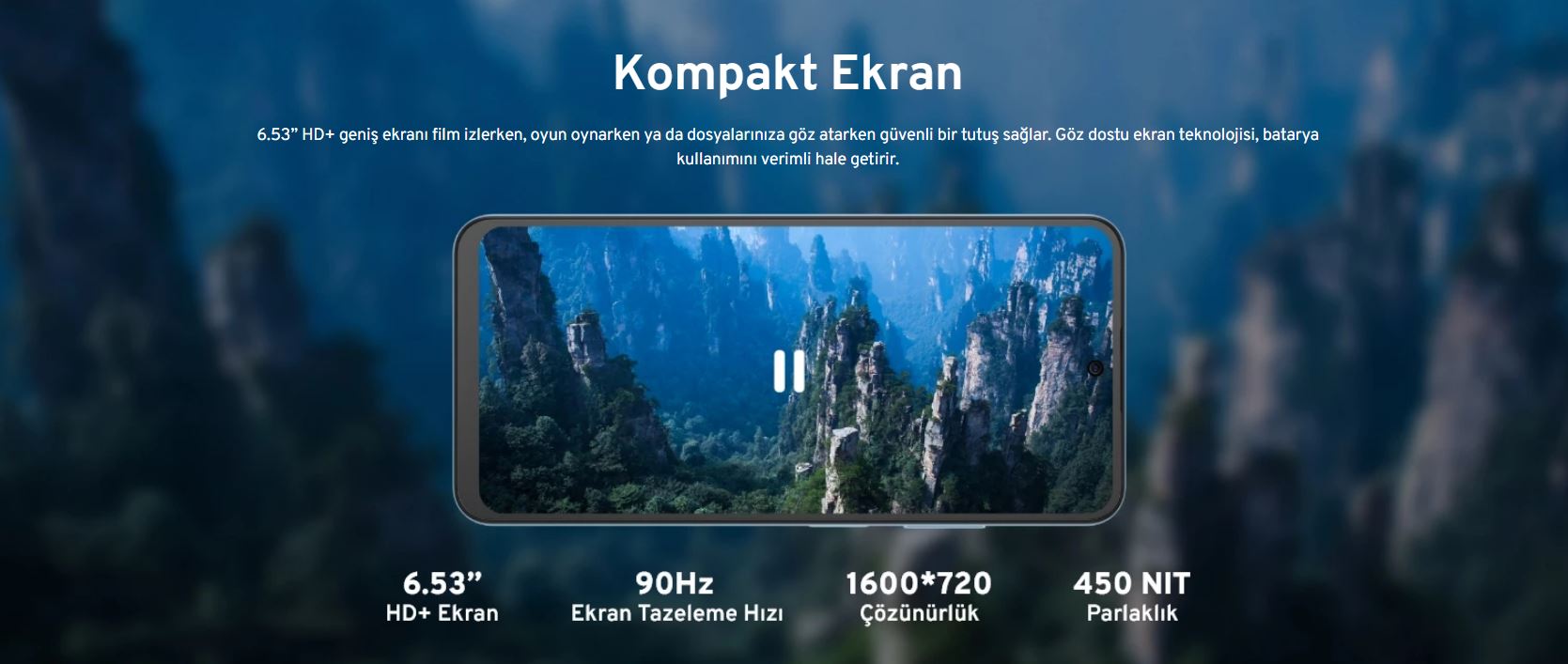 Casper Via M40 6+6/128GB Akıllı Telefon Siyah