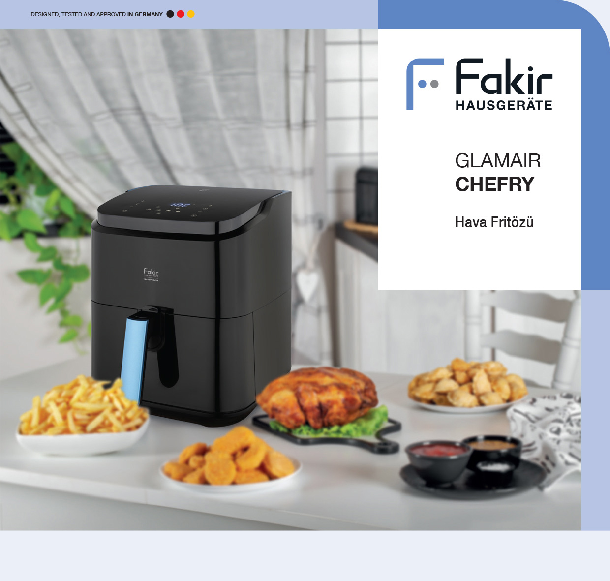 Fakir Glamair Chefry 6 lt Airfrey Siyah | Evkur