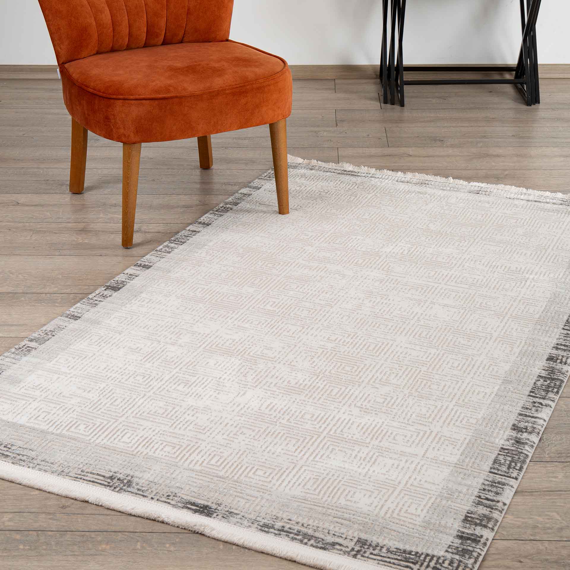Angora 120x180 cm Gri Aqua Halı Modelleri | Evkur