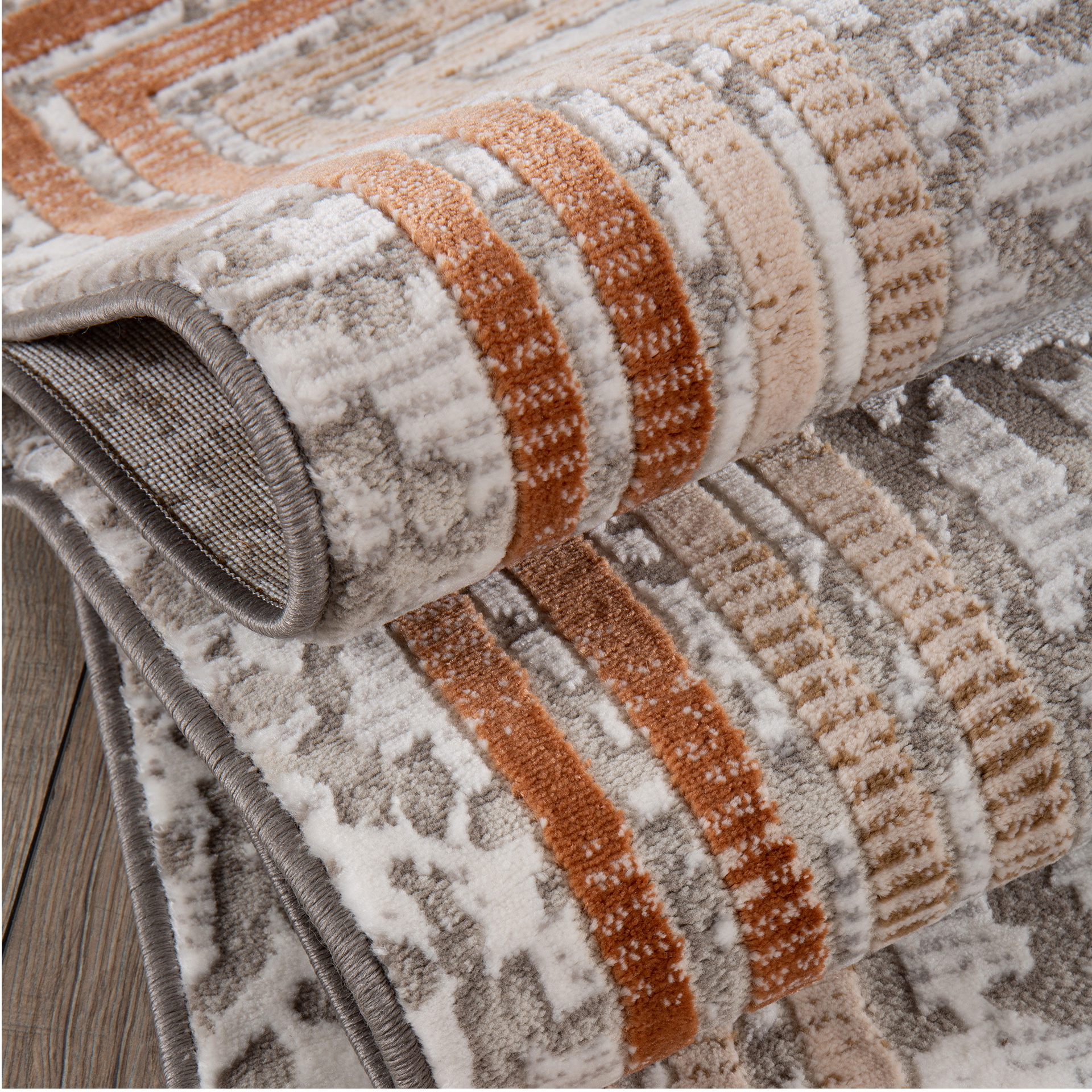 Merinos Babil 39412 80x150 cm Gri Halı | Evkur