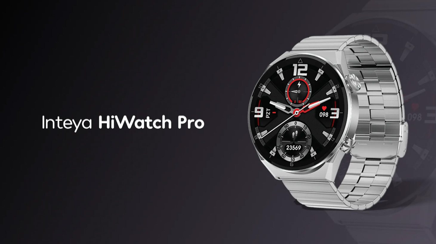 Inteya Hiwatch Pro Akıllı Saat Gri | Evkur