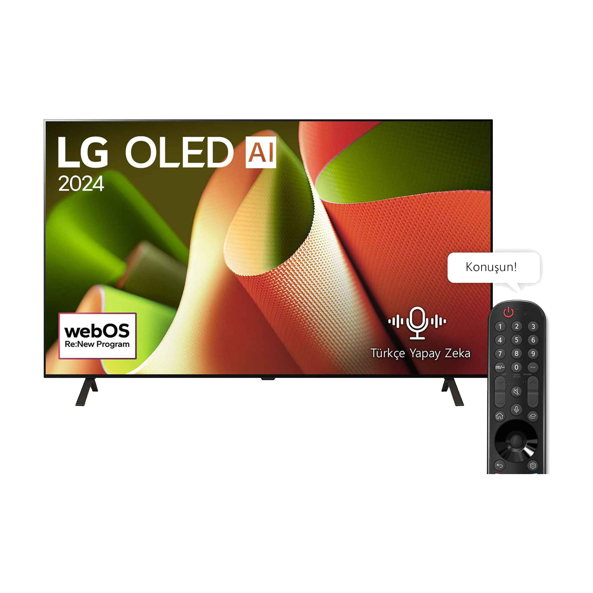 LG OLED65B46LA.APDZ 164 cm OLED 4K Led Tv (Sihirli Kumanda)