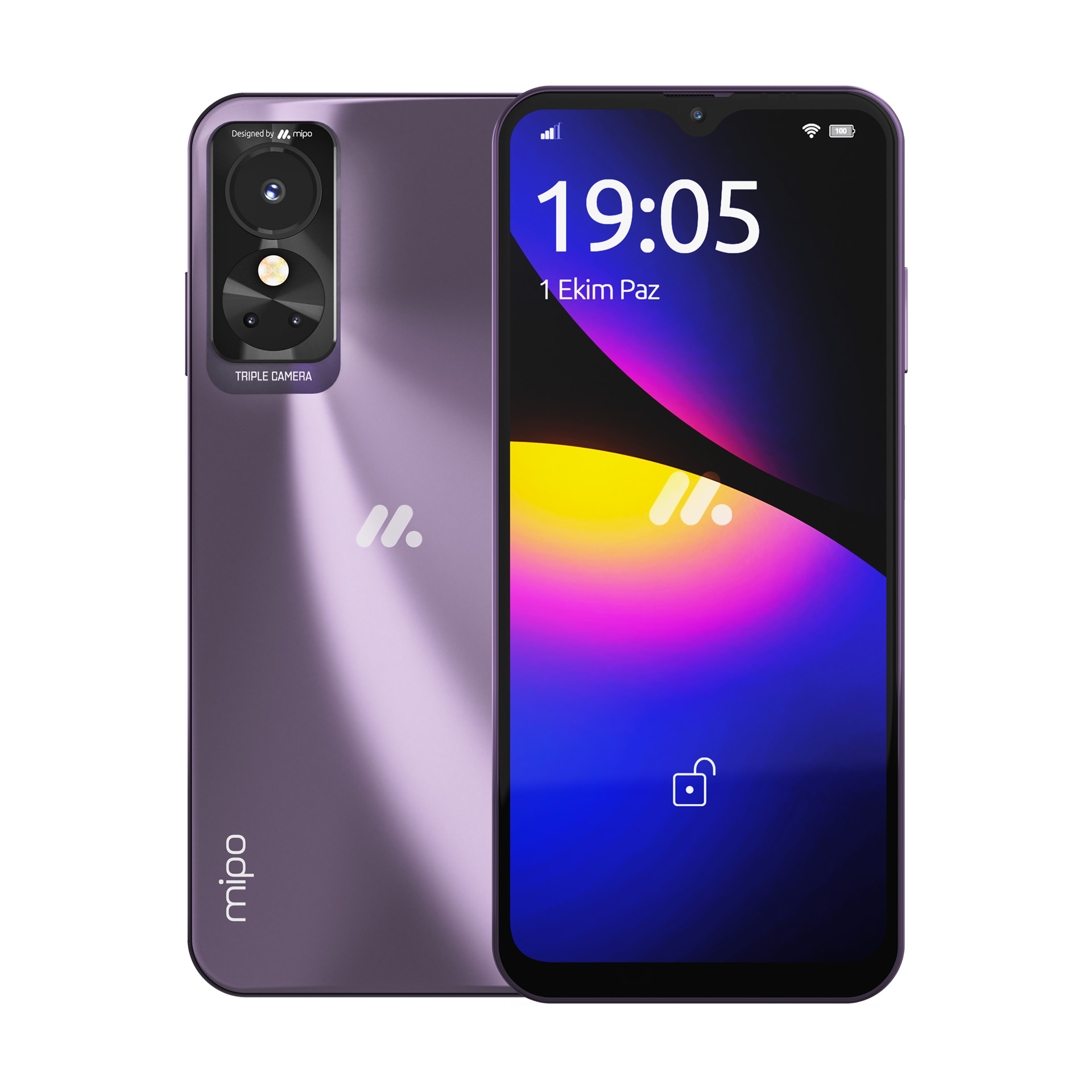 Mipo M46 Plus 8/256GB Mor Akıllı Telefon
