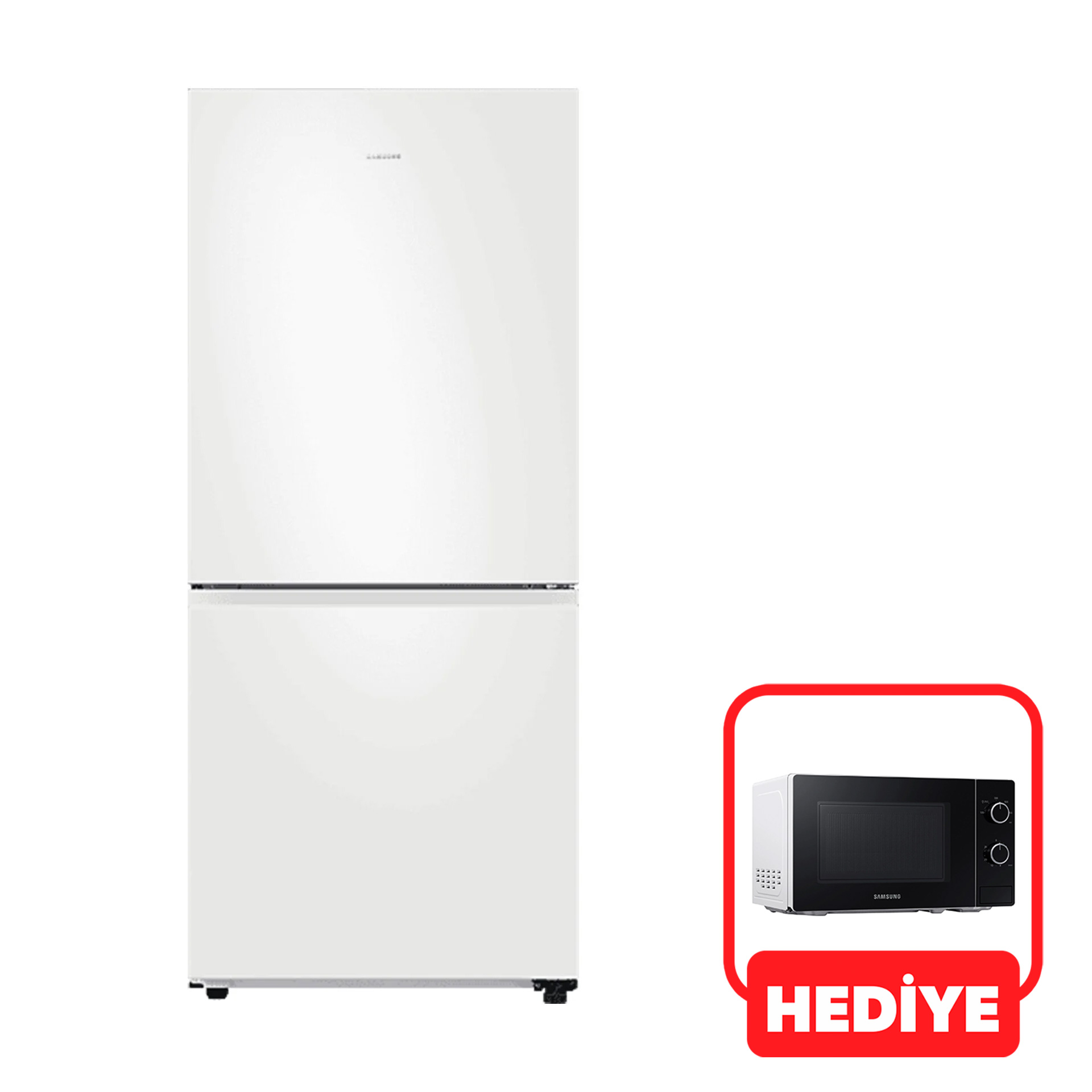 Samsung RB45DG600EWWTR 458 E Sınıfı No-Frost Buzdolabı Beyaz
