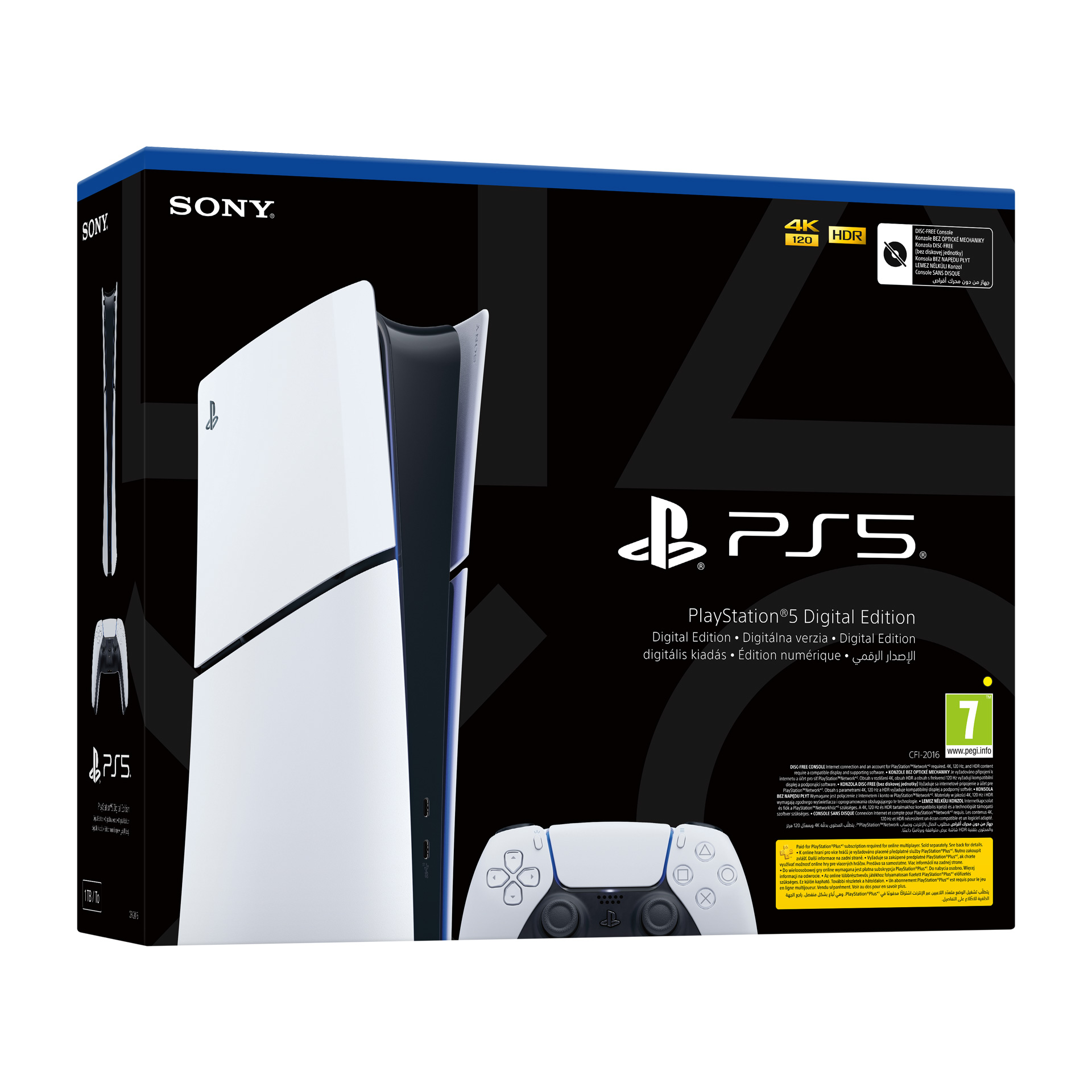 Sony PlayStation 5 Slim Digital D Chassis 1 TB Oyun Konsolu