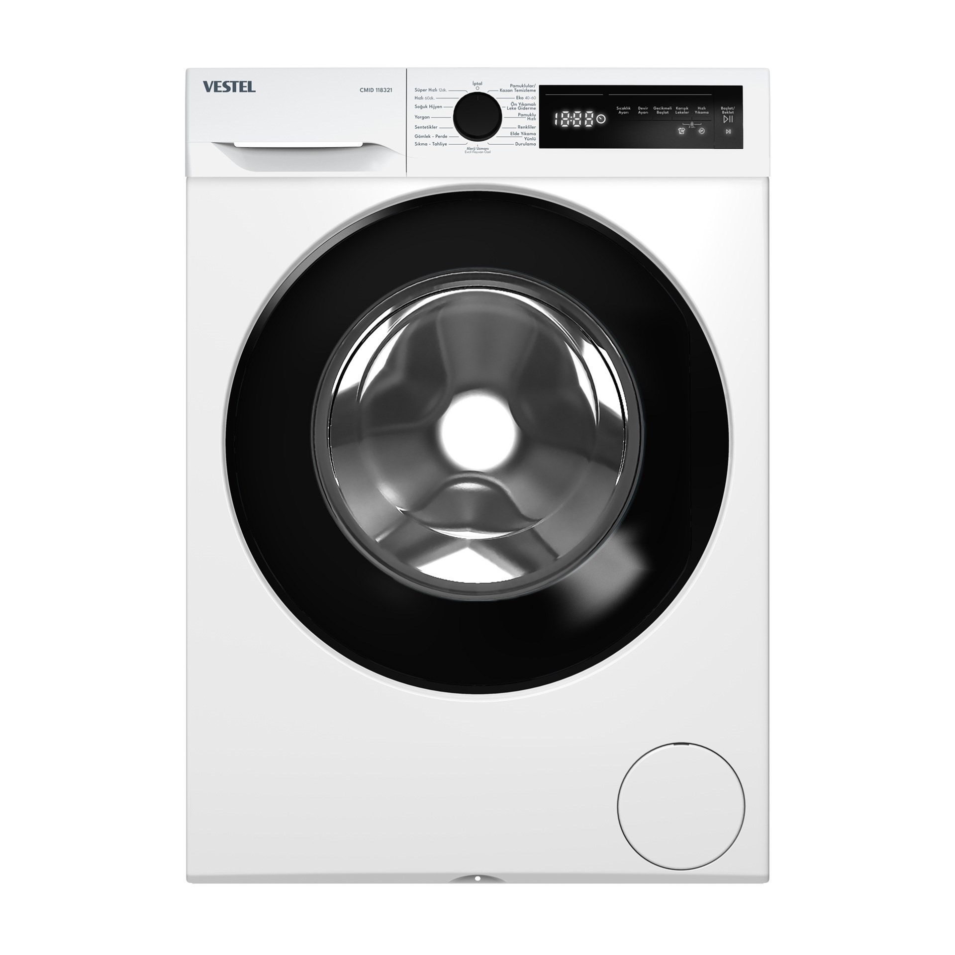 Vestel CMI 118321 A Sınıfı 11kg Çamaşır Makinesi 24 Taksit