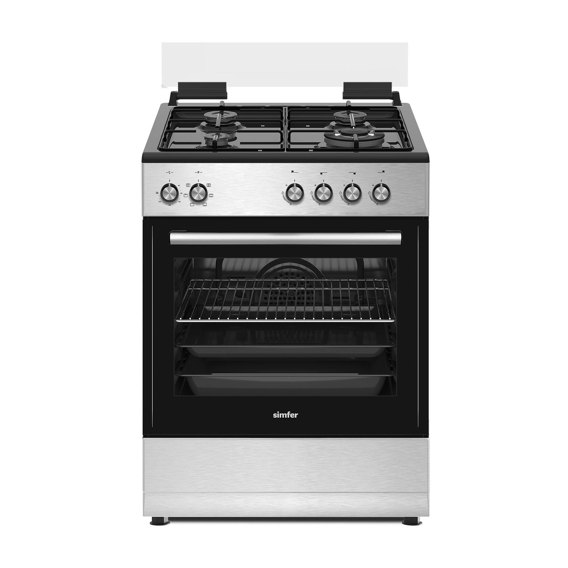 Simfer 1261 4G (1 Göz Woklu) Turbo Solo Tam Boy Fırın