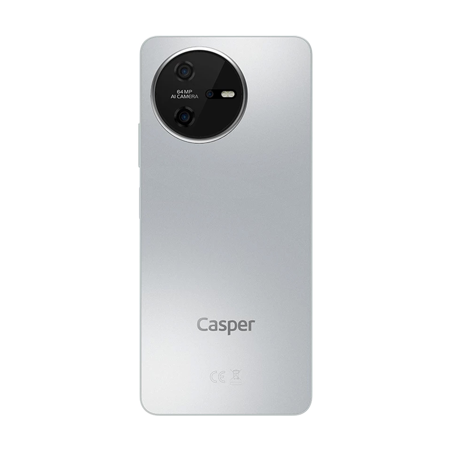 Casper Via A40 8+8/256GB Gri Akıllı Telefon
