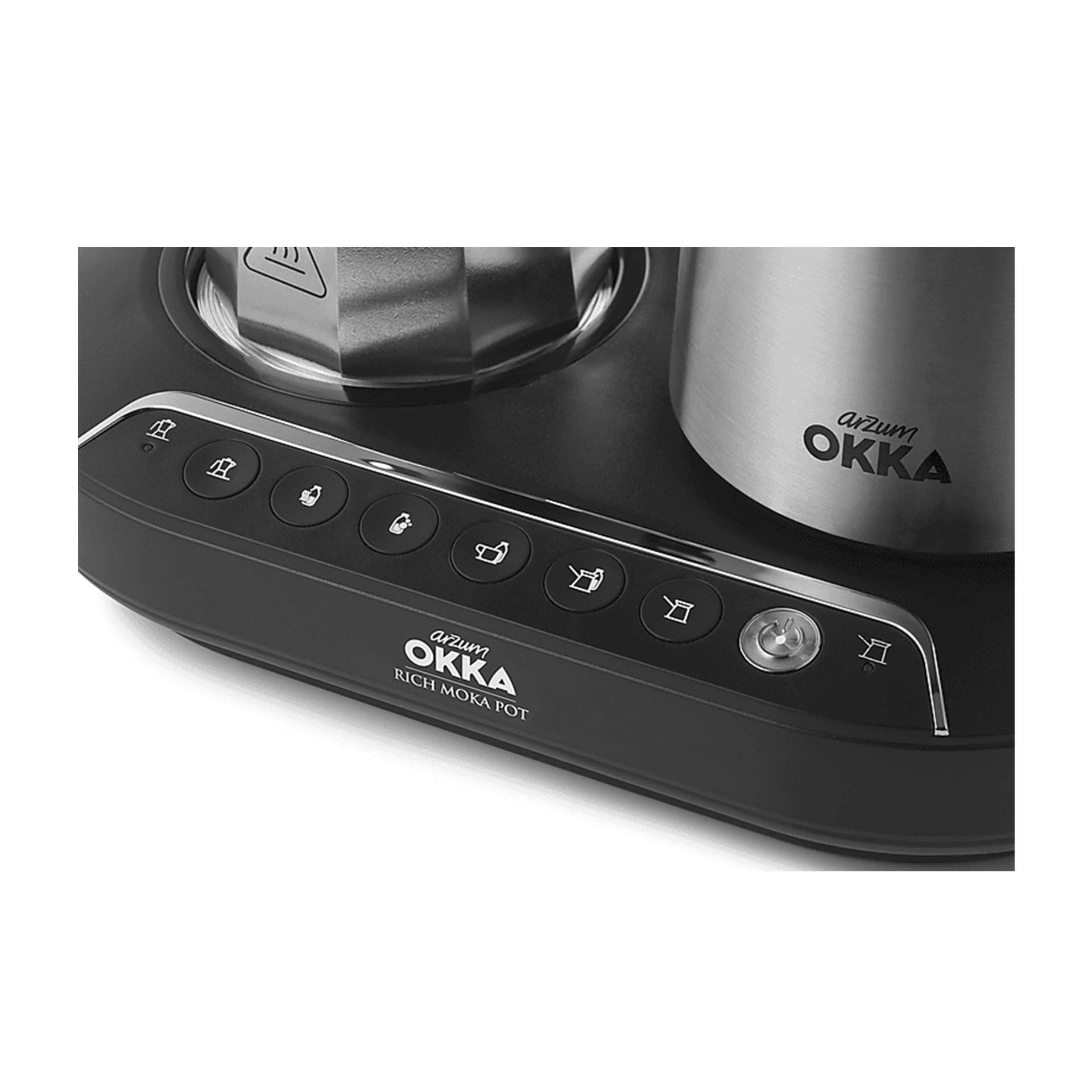 Arzum Okka Rich Moka Pot-Krom
