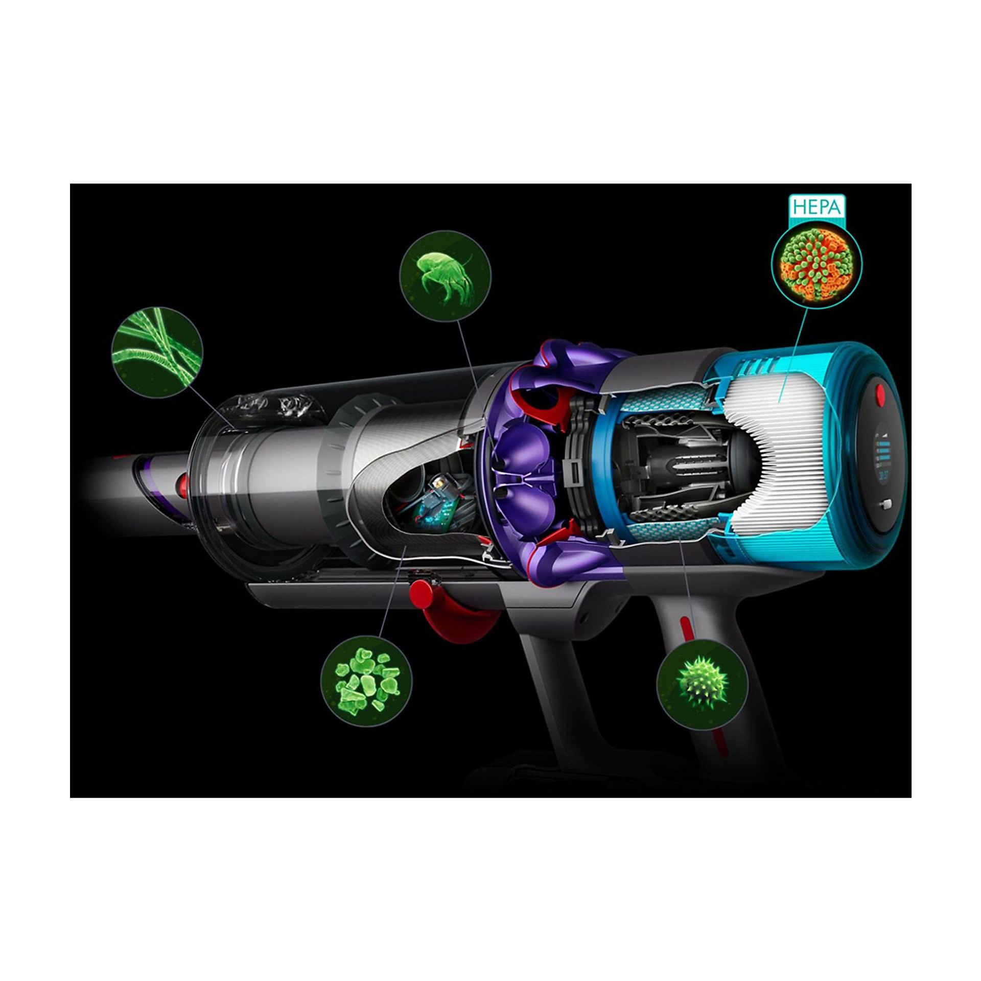 Dyson Gen5detect Absolute Şarjlı Süpürge Mor | Evkur
