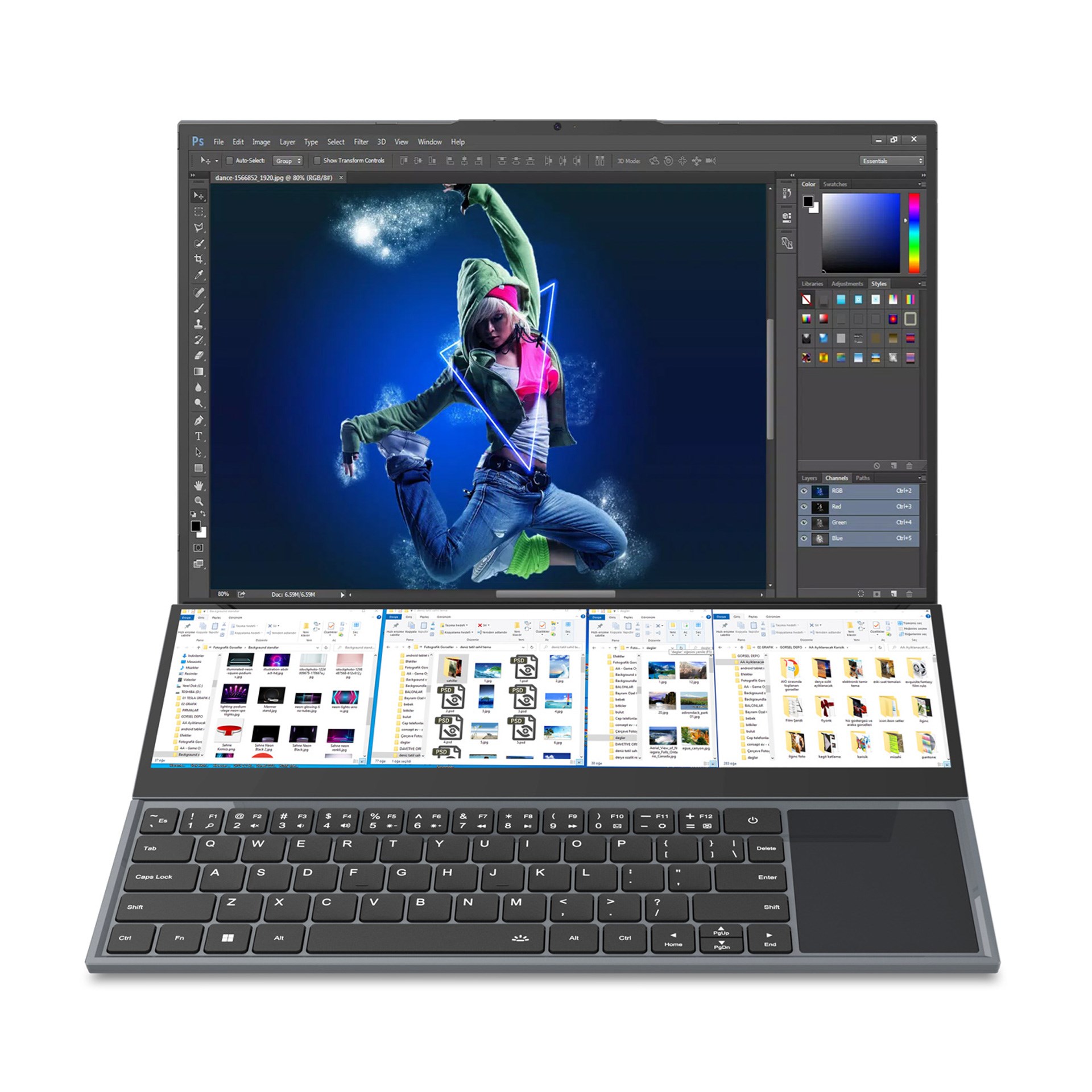 Quadro DS1650 Intel I7 10870H 16GB RAM 512GB