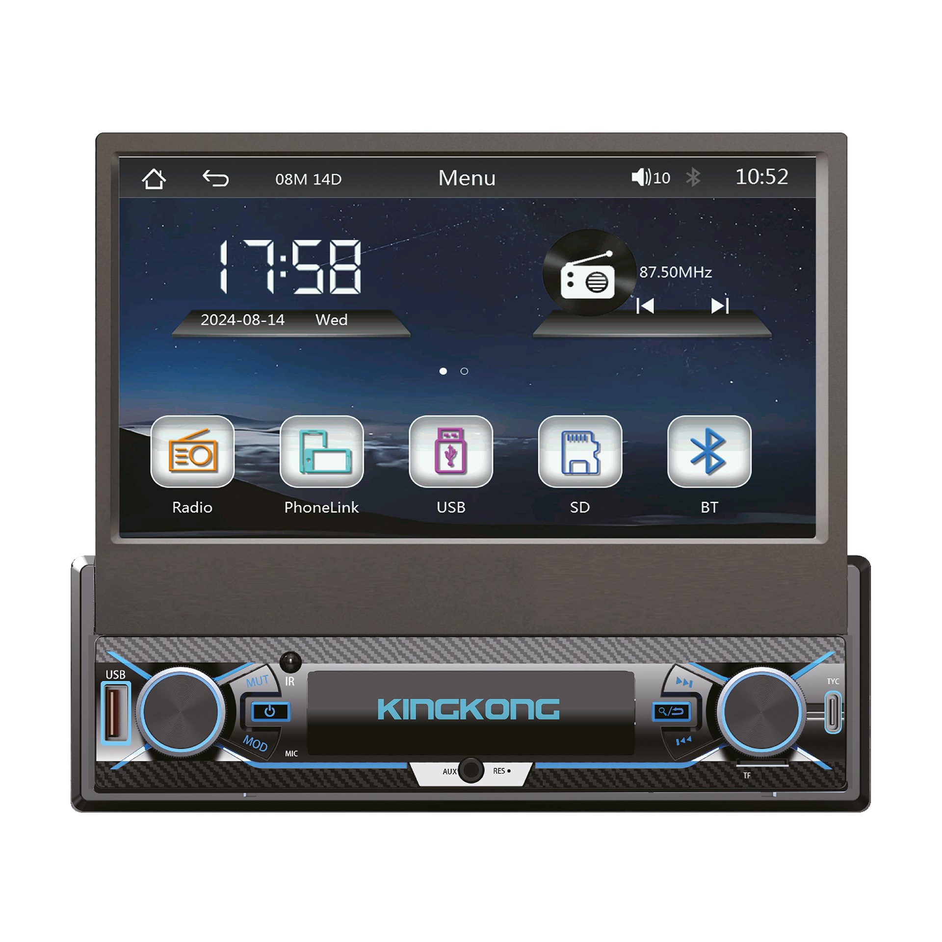 Kingkong KK-2025 İndash Teyp 2/32GB Android | Evkur