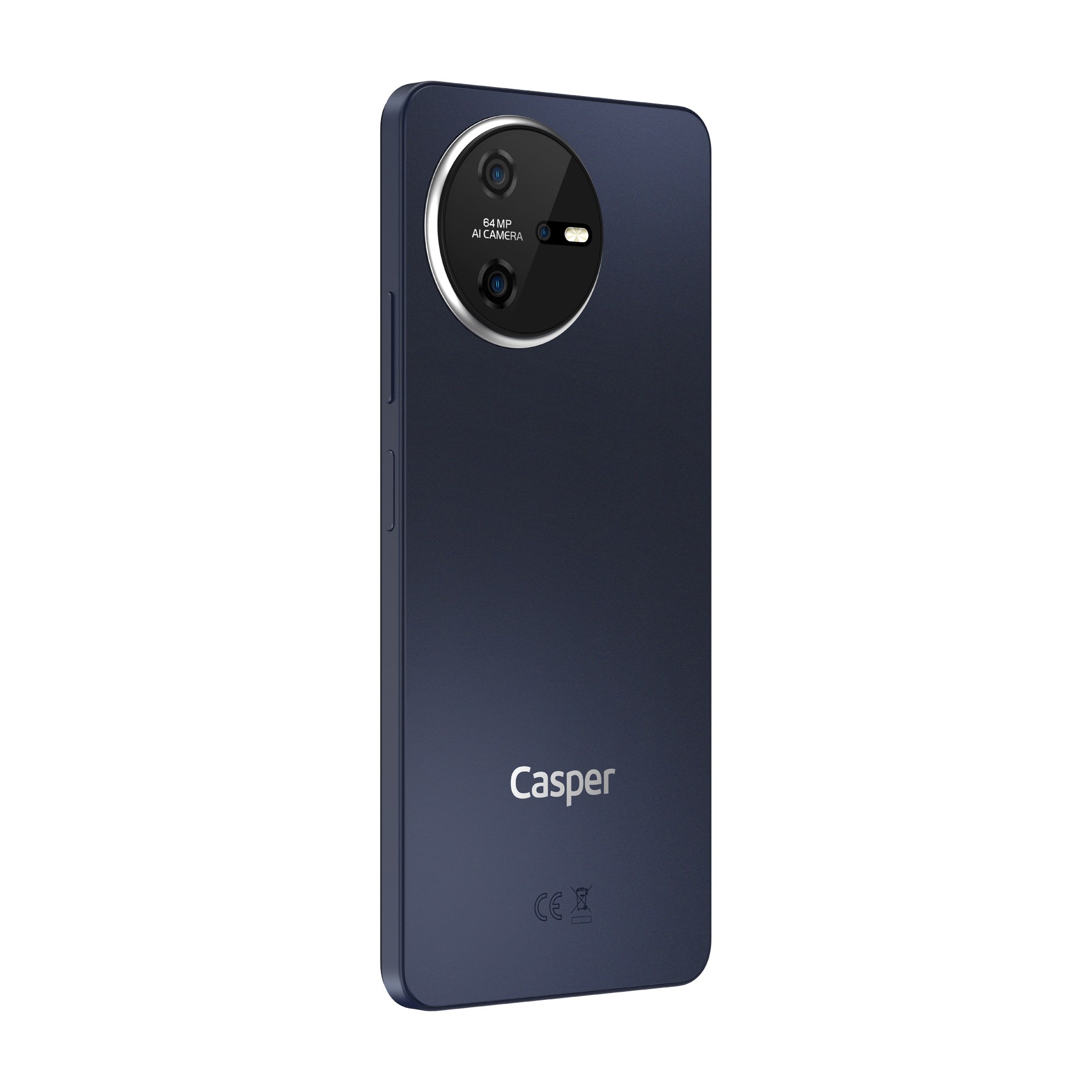 Casper Via A40 8+8/256GB Gece Mavi Akıllı Telefon