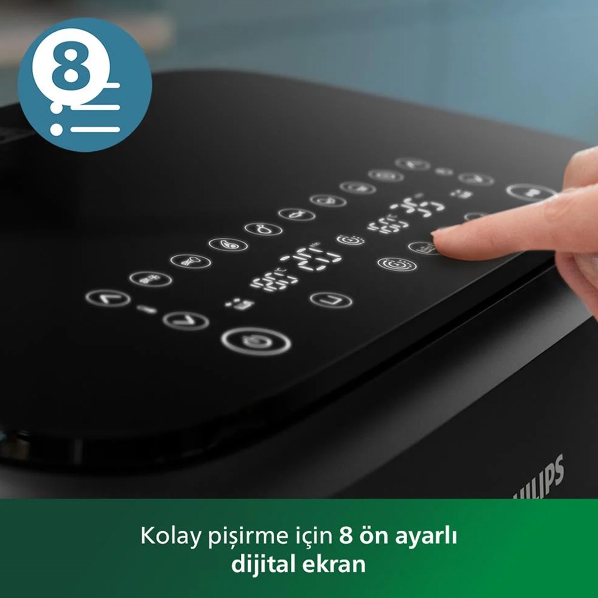 Philips NA350/00 Çift Hazneli Airfryer I Evkur