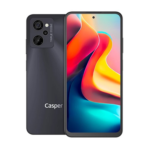 Casper Via M40 6+6/128GB Akıllı Telefon Siyah