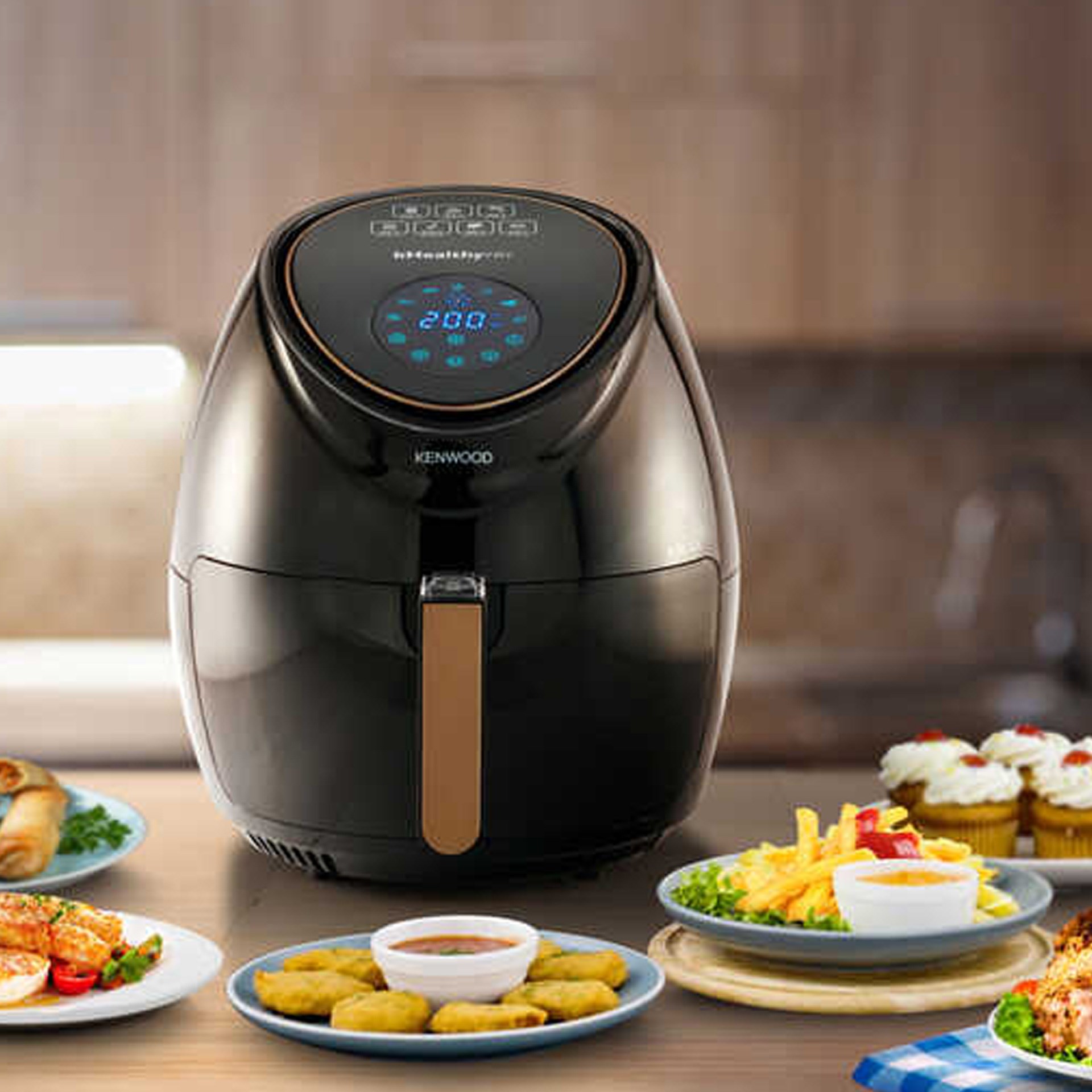 Kenwood HFP50.000BK XXL Airfryer Siyah | Evkur
