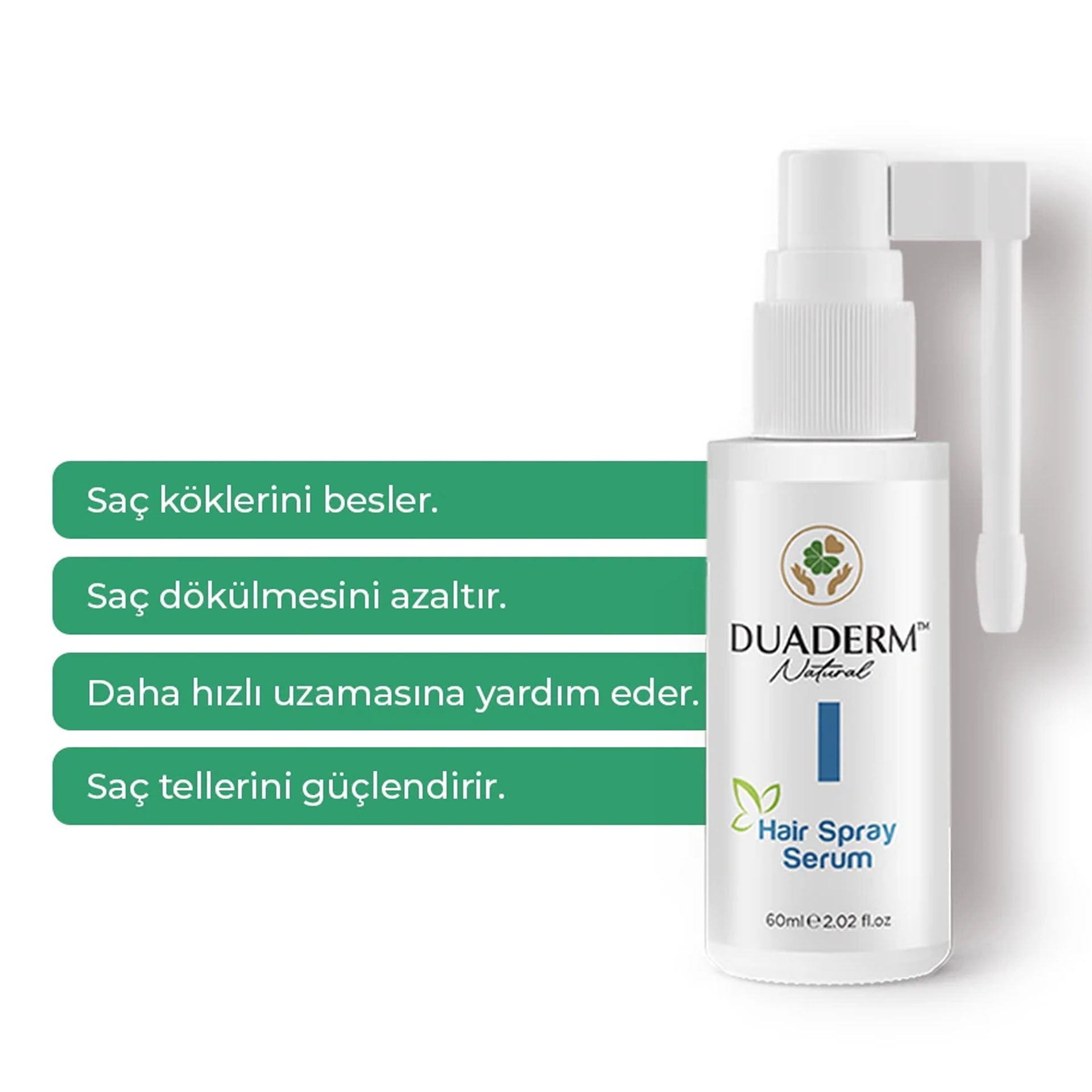 Duaderm Hair Spray Serum 60 ml I Evkur