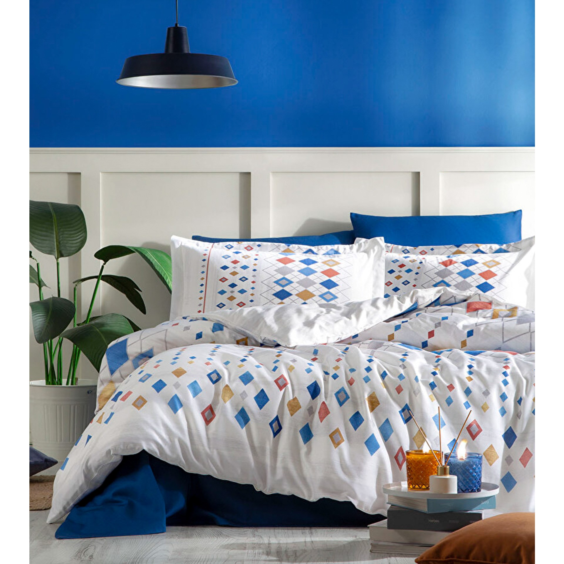 Özdilek Mavi Color Silices Tek Kişilik Nevresim Takımı | Evkur