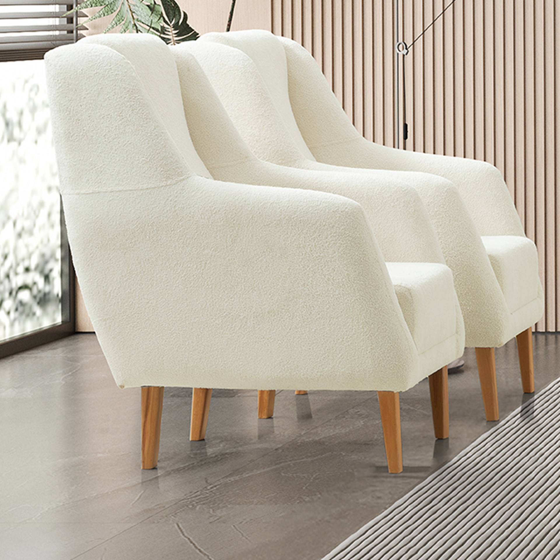 Portofino Krem Berjer - Şıklık ve Konfor Bir Arada | Evkur